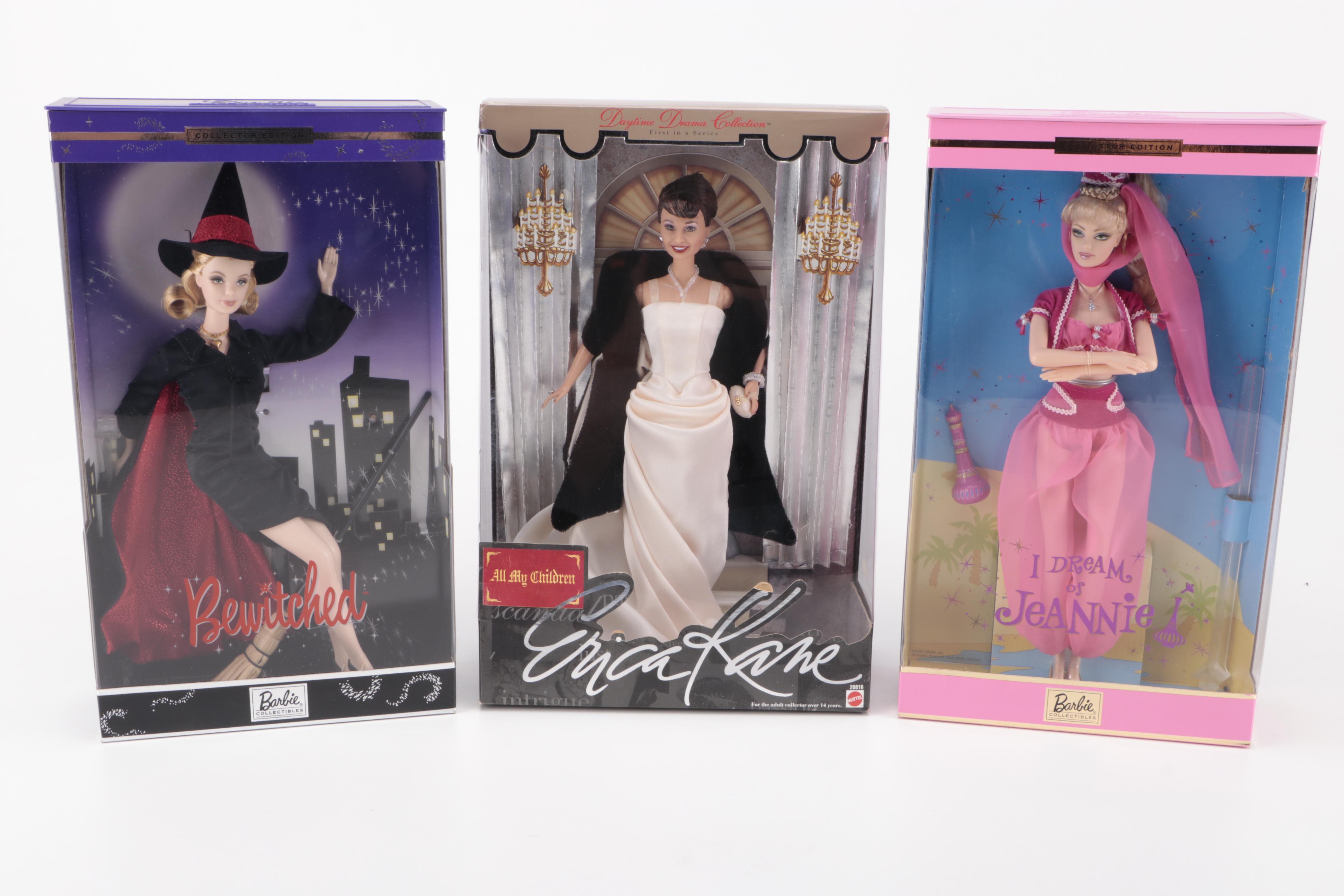Classic TV and Movie Themed Barbies Including Signed Erica Kane and ...