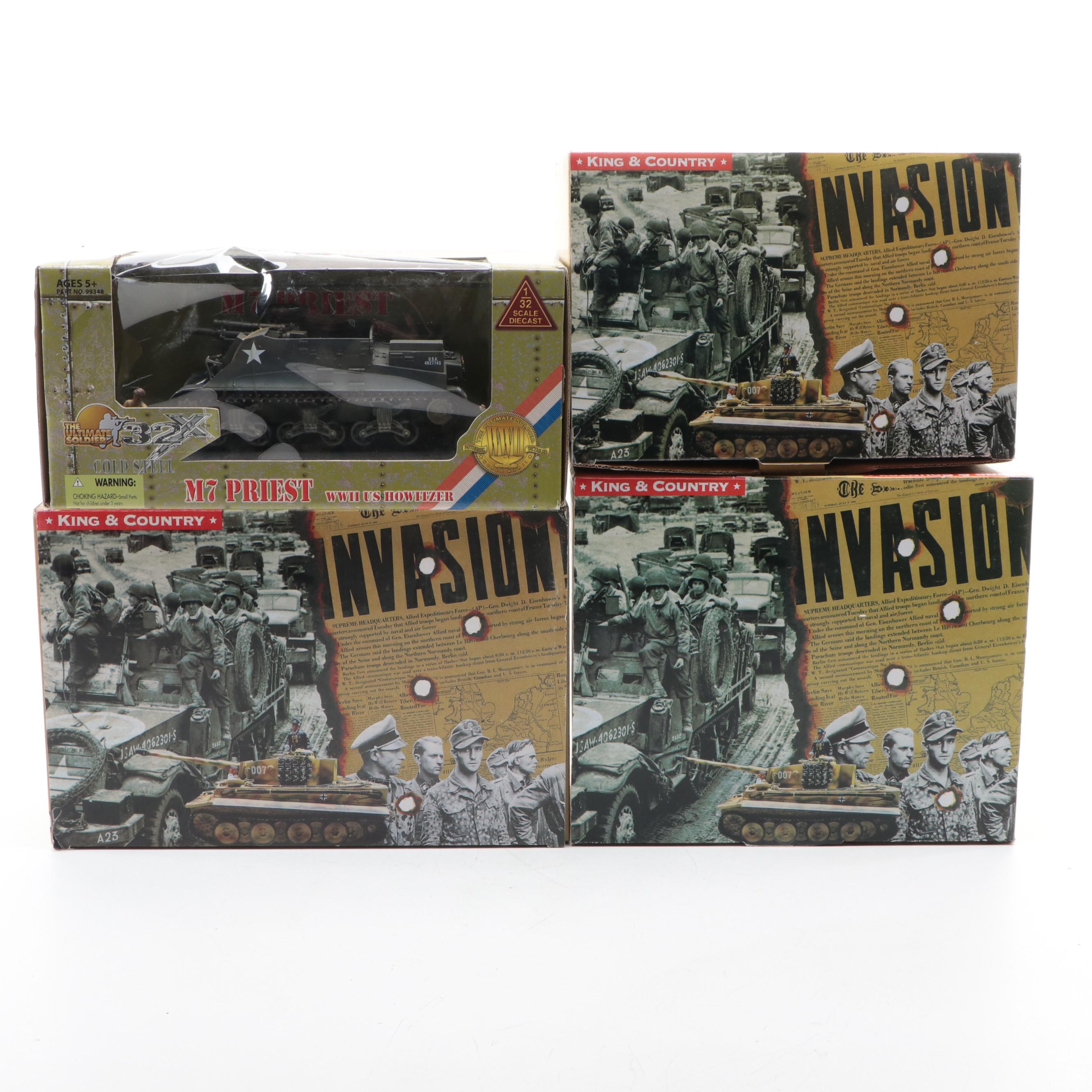 King & Country with Other World War II Toy Tanks and Vehicles | EBTH