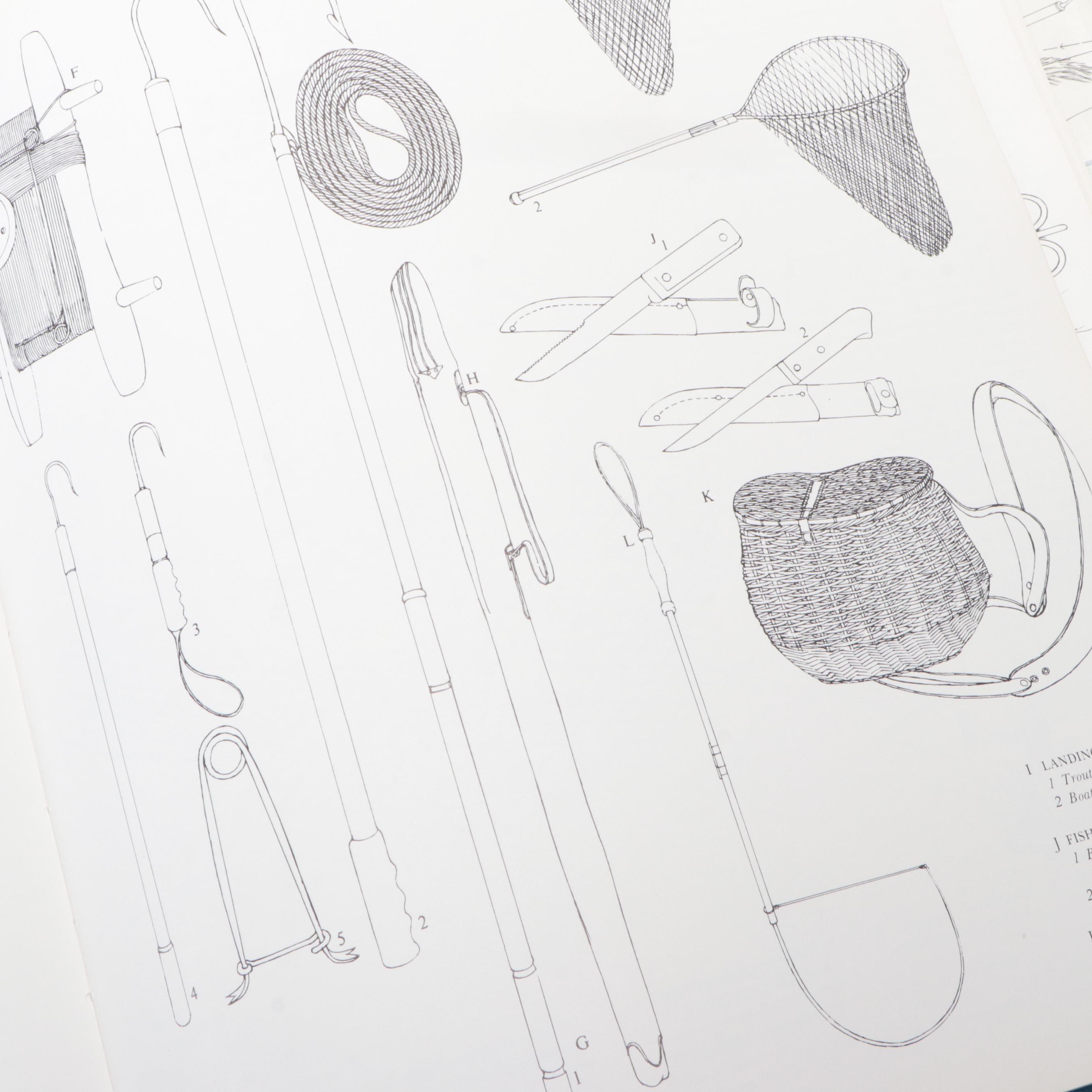 Illustrated "The Lore of Sportfishing" by Tre Tryckare and E. Cagner ...