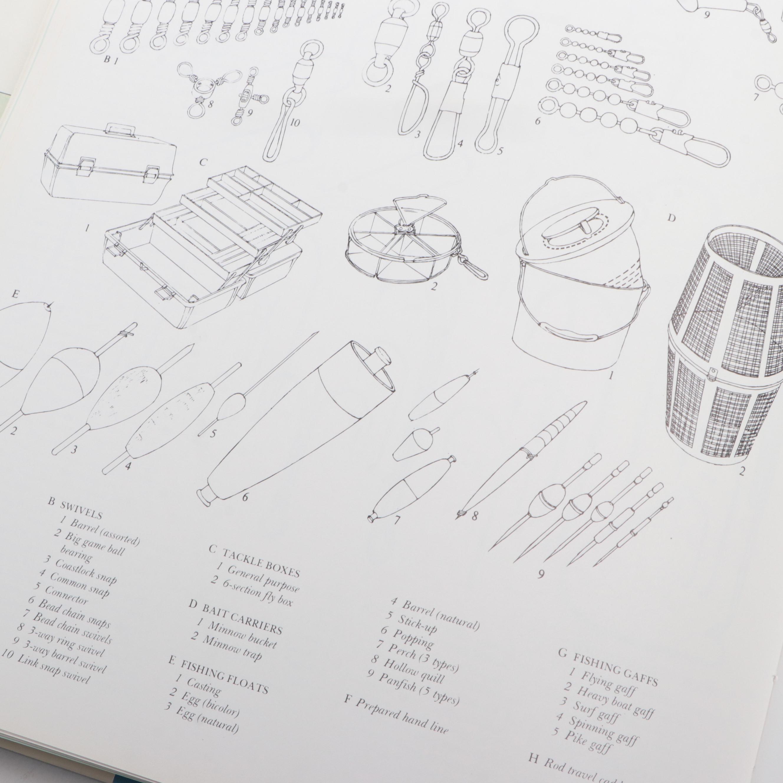 Illustrated "The Lore of Sportfishing" by Tre Tryckare and E. Cagner ...