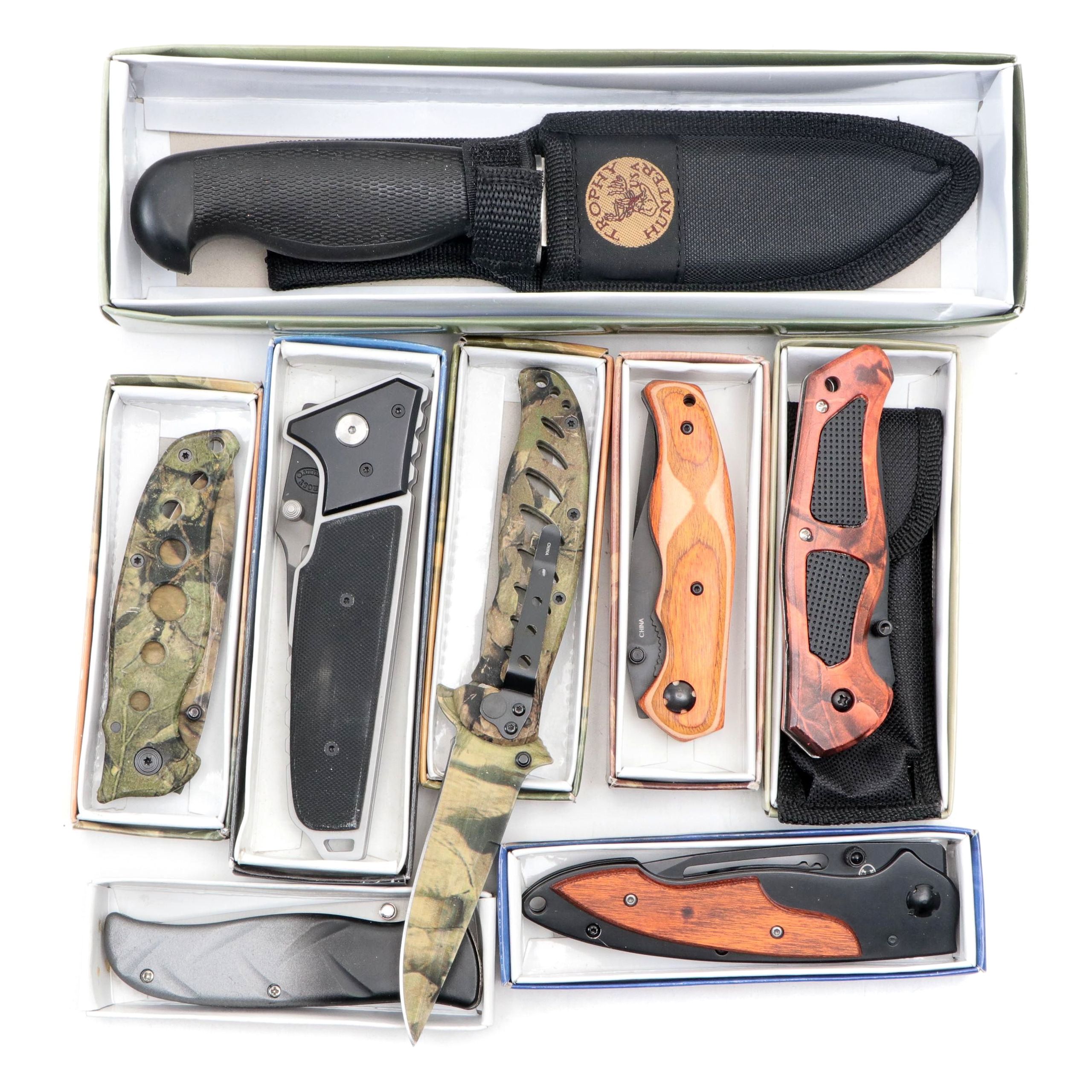 Pro Hunter Fixed Blade with Frost Cutlery Folding Knives | EBTH