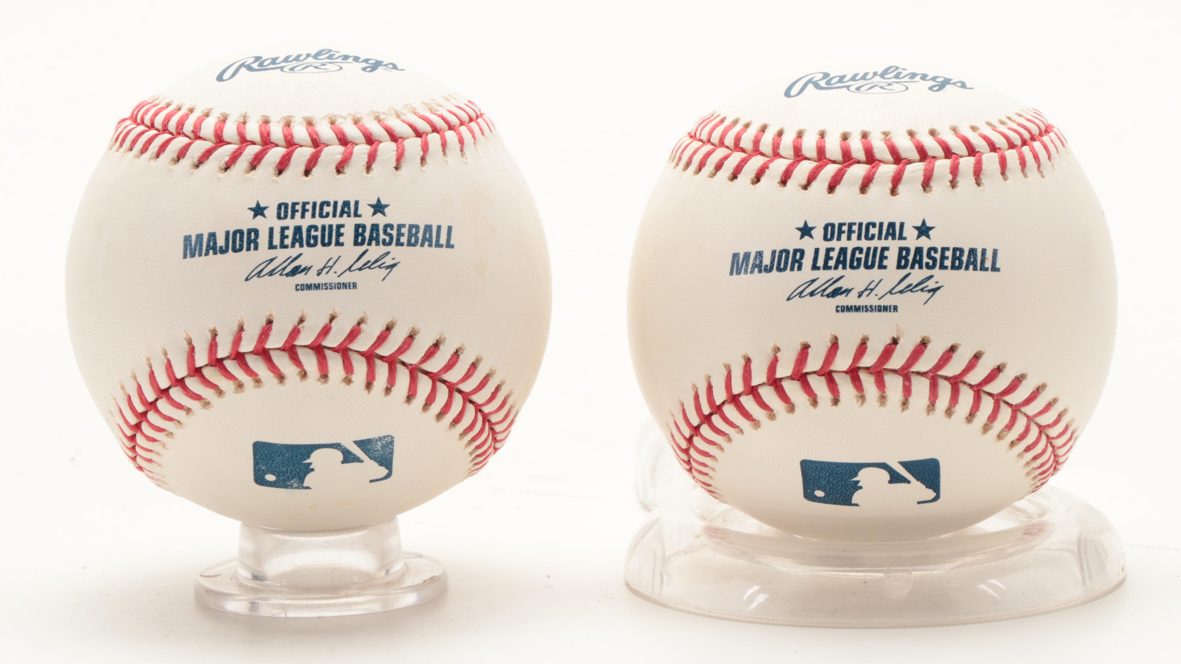 Cincinnati Reds Yonder Alonso, Jay Bruce and More Signed Baseballs | EBTH