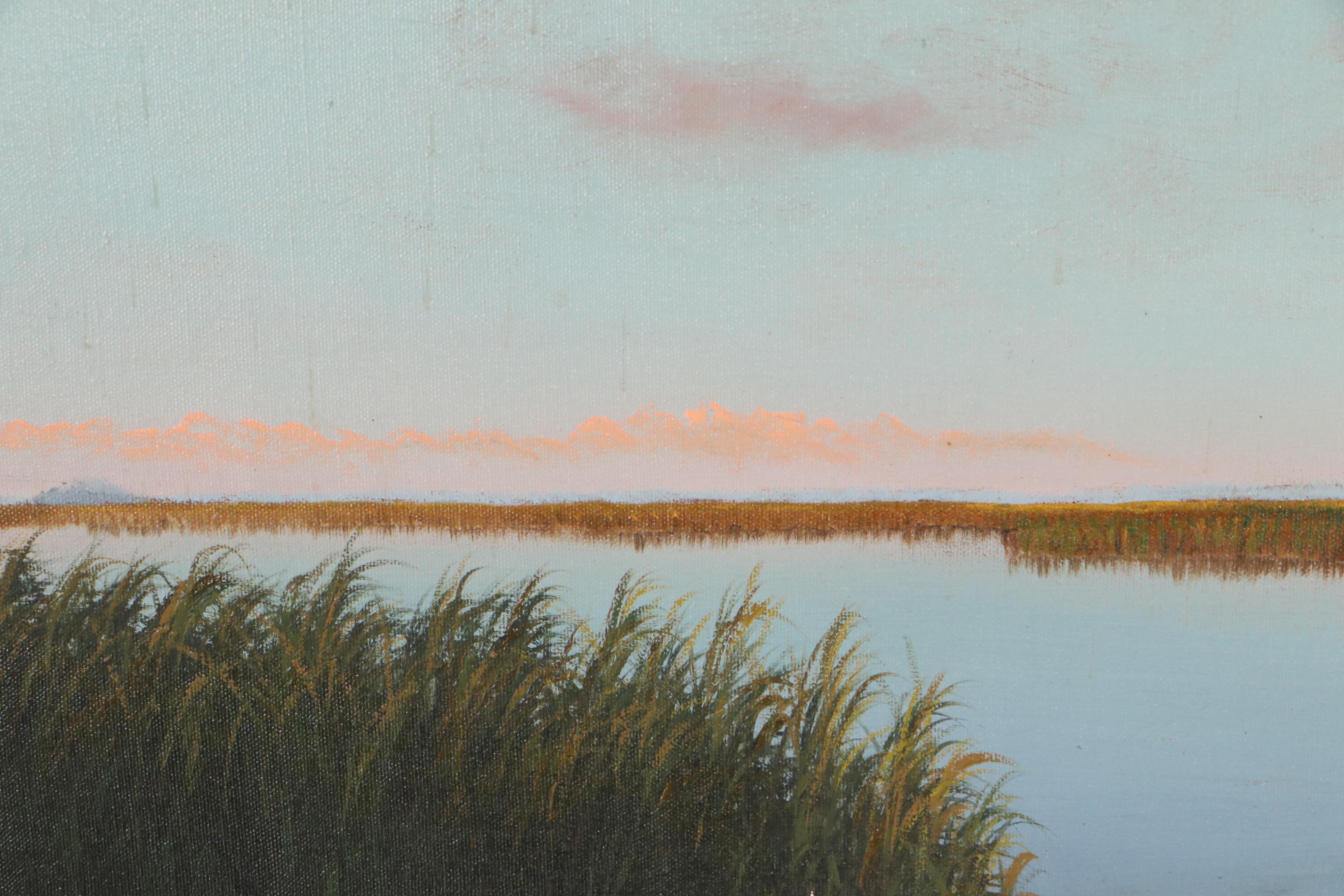 Ellis Buckner Floridian Highwaymen Landscape Oil Painting | EBTH