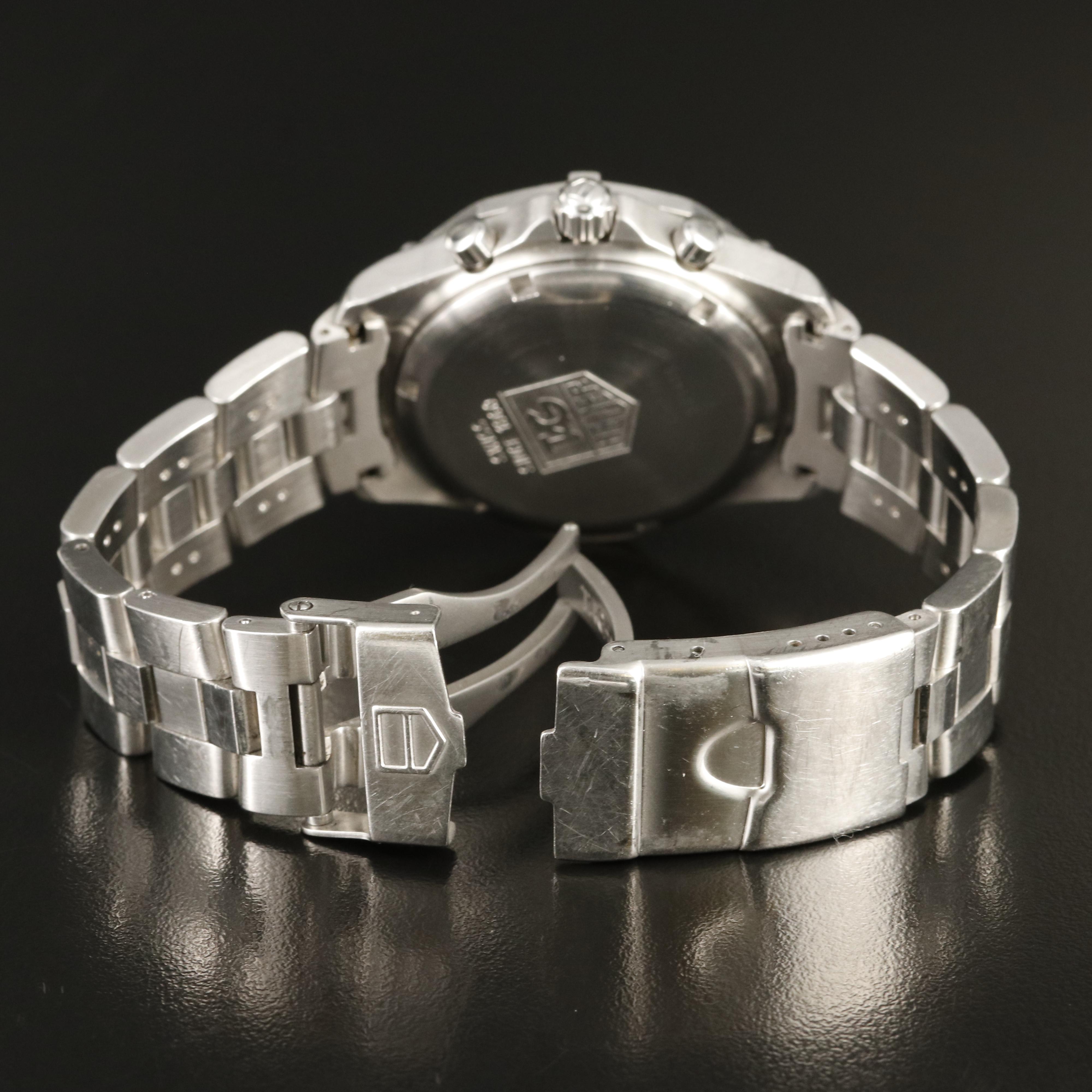 TAG Heuer Professional 200 Meters Chronograph with Date Wristwatch | EBTH