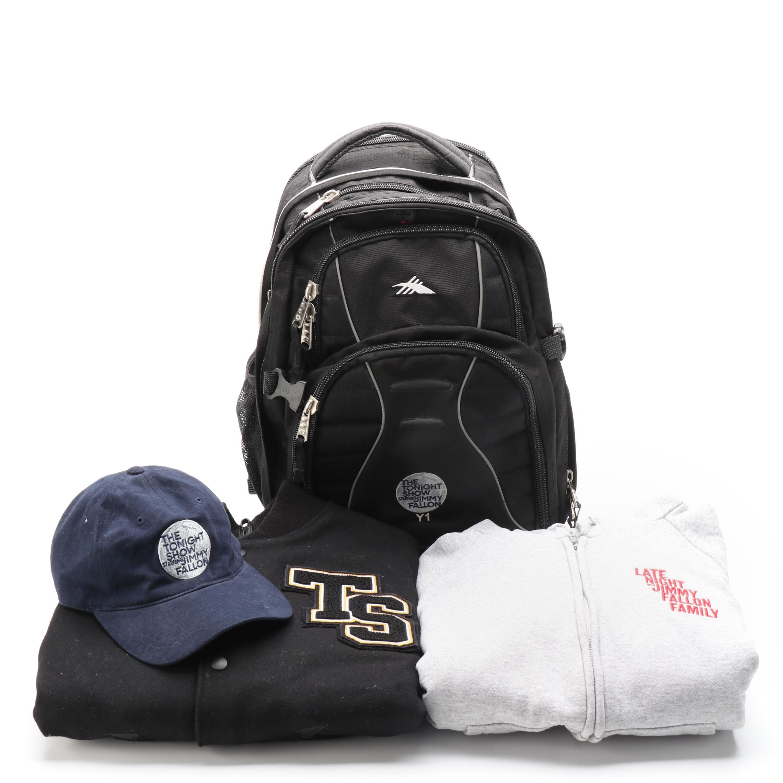 Tonight Show with Jimmy Fallon Varsity Jacket and Cast and Crew Gear | EBTH