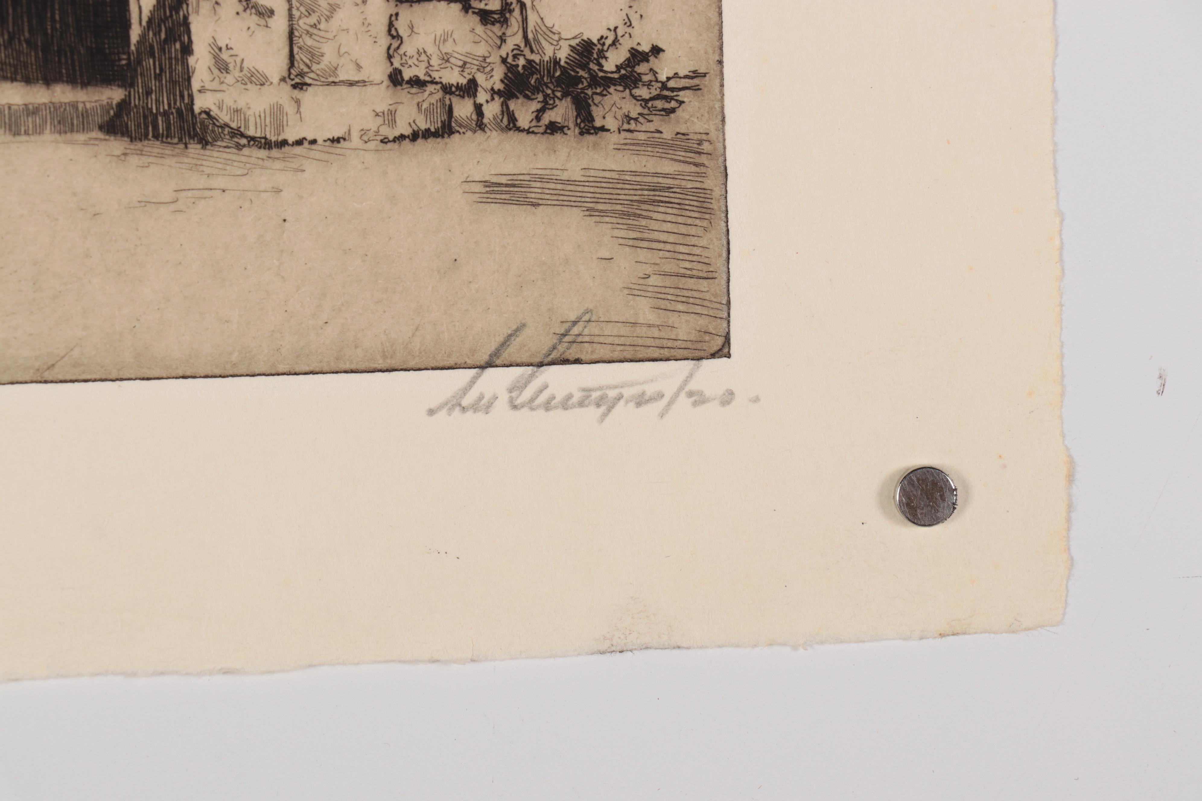 Lee Sturges Etchings Including "Rialto Venice," Circa 1930 | EBTH