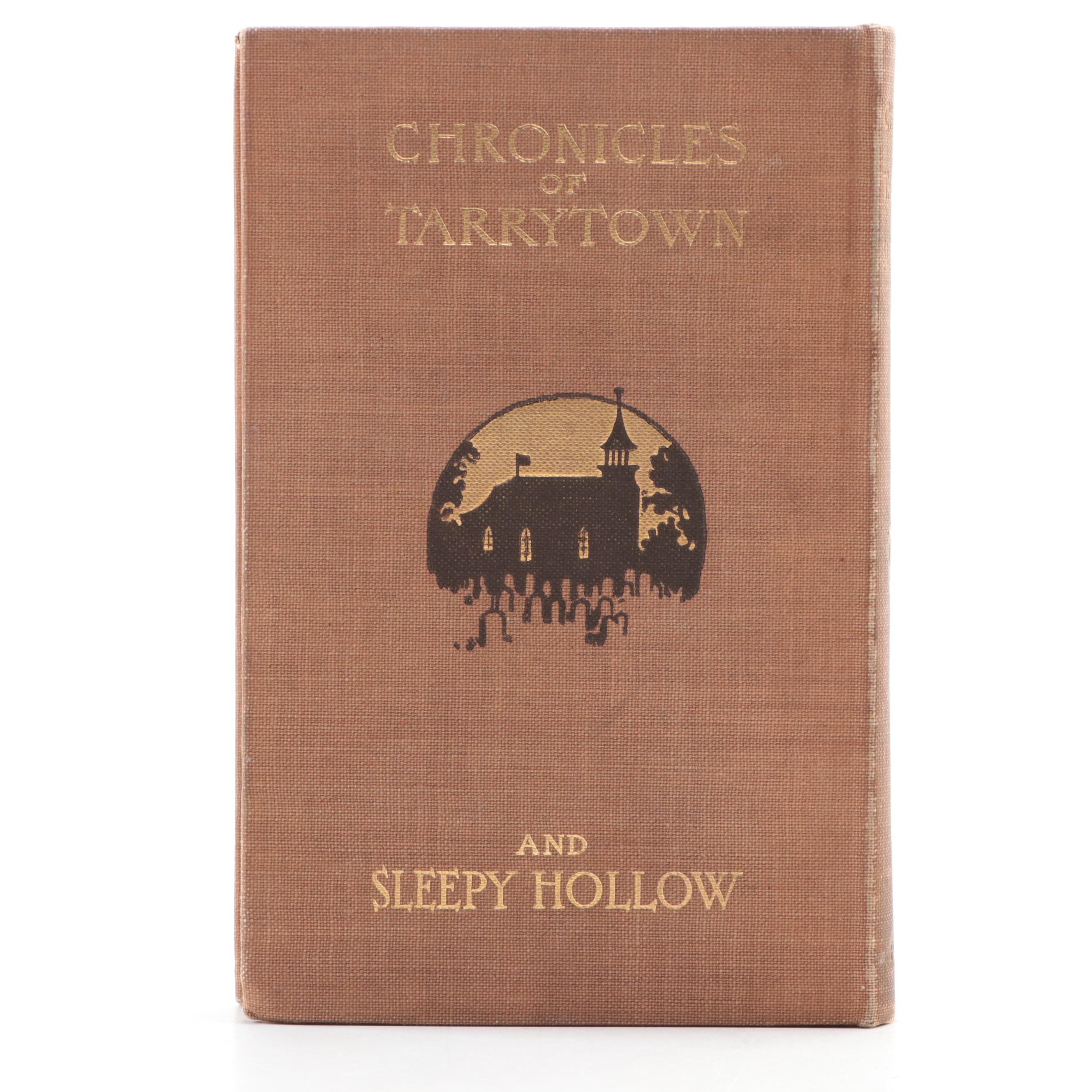 First Edition "Chronicles of Tarrytown and Sleepy Hollow" by Edgar ...
