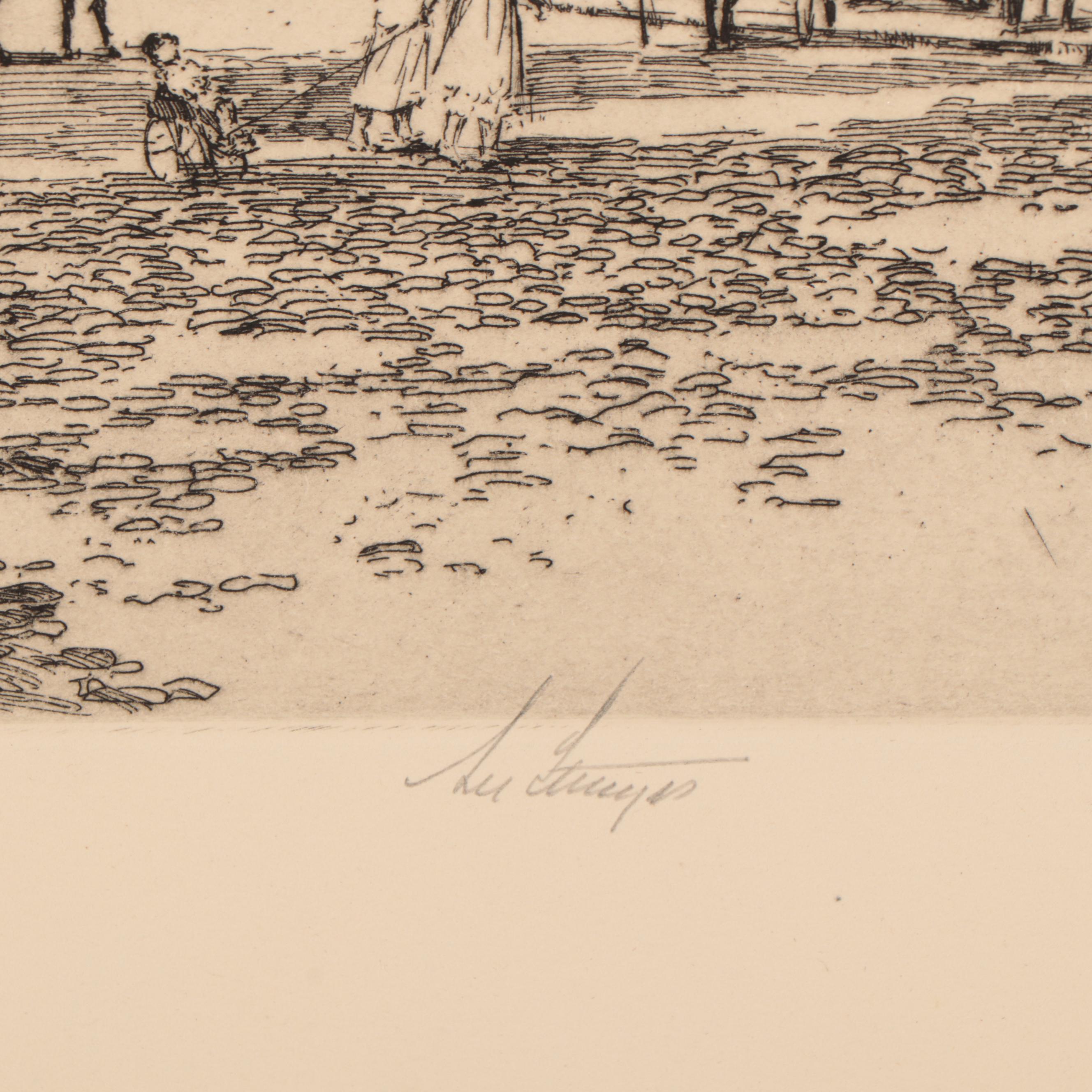 Lee Sturges Townscape Etchings, Early 20th Century | EBTH