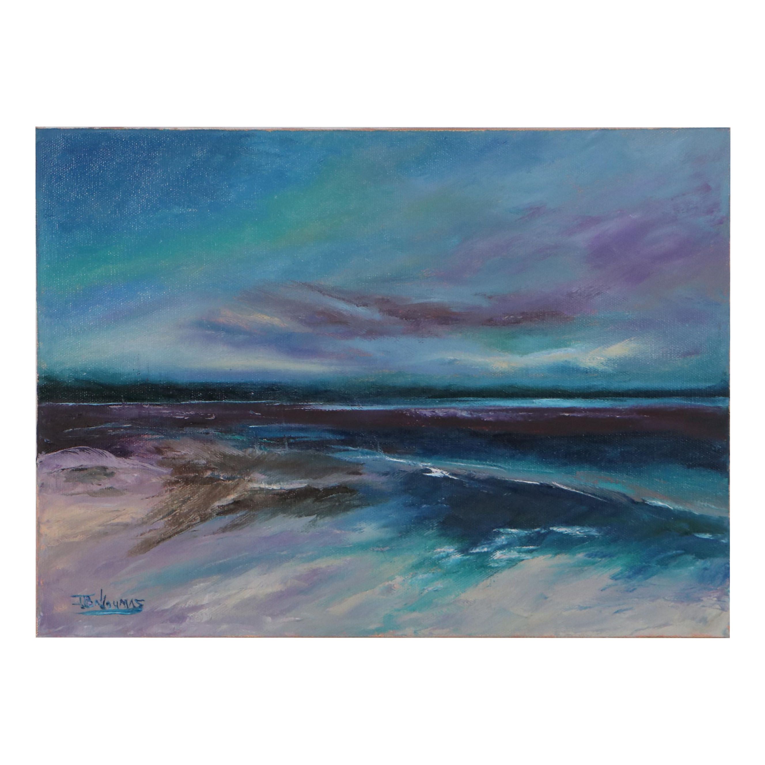 James Baldoumas Oil Painting "Low Tide," 2022 | EBTH