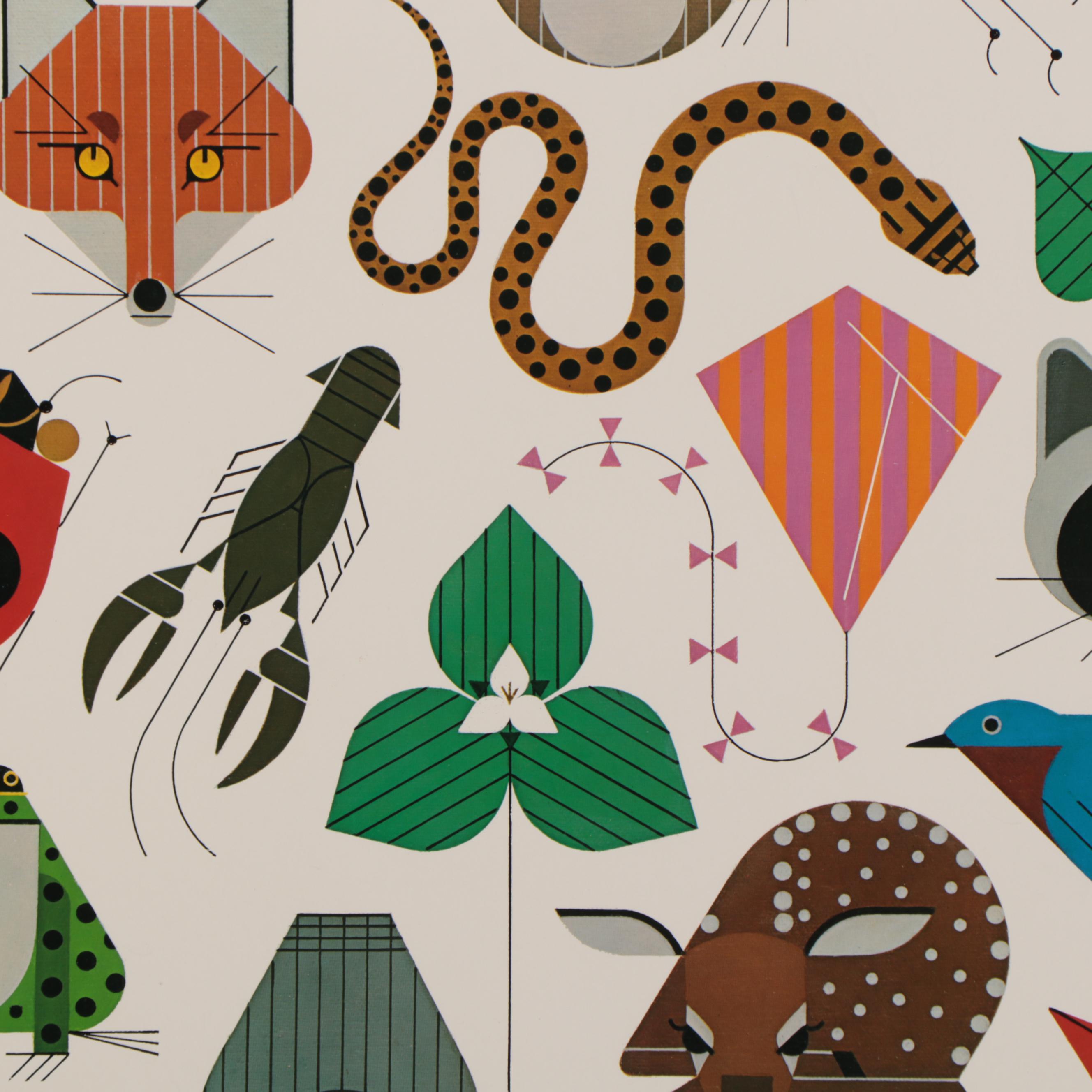 Offset Lithograph Poster After Charley Harper for Hamilton County Parks ...