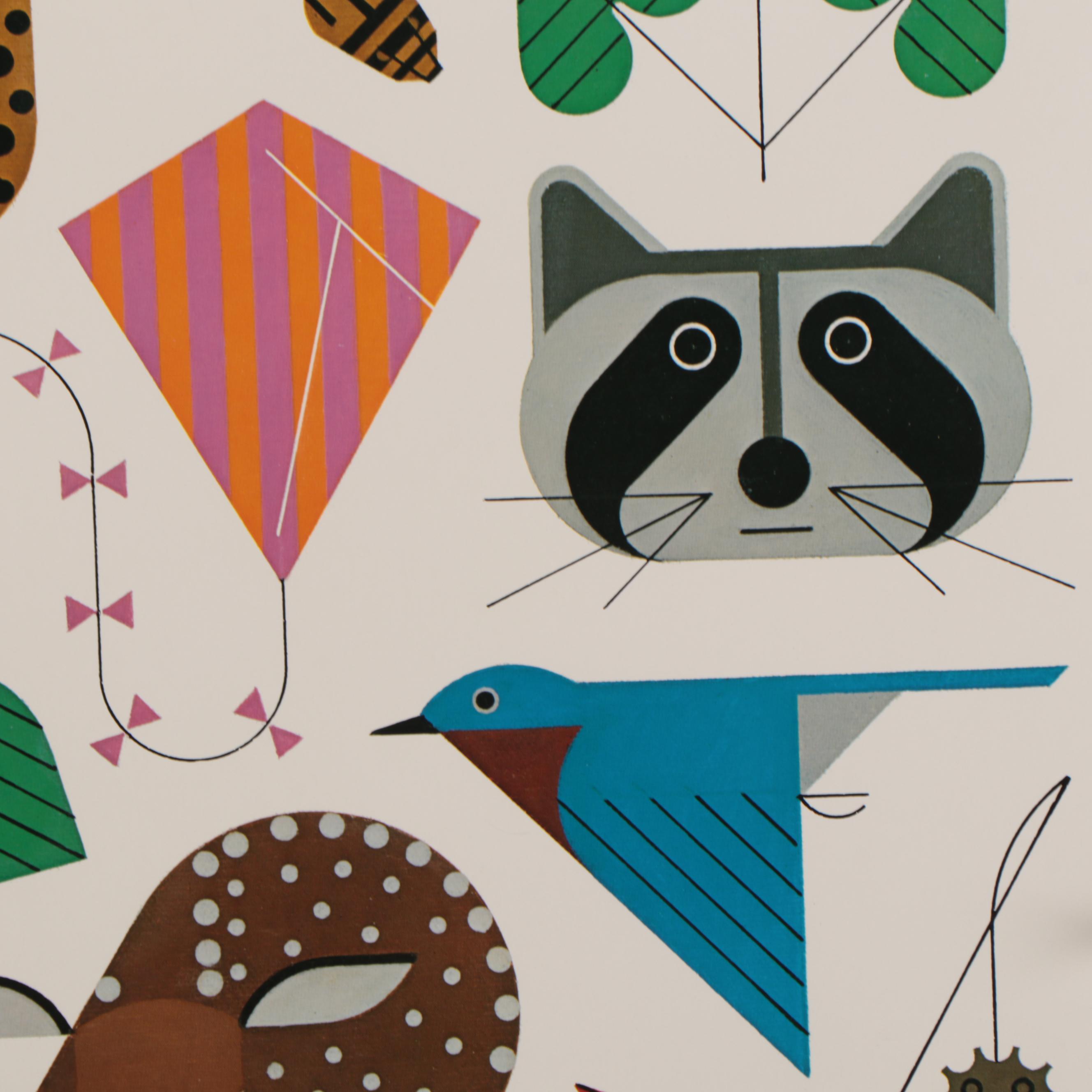 Offset Lithograph Poster After Charley Harper for Hamilton County Parks ...