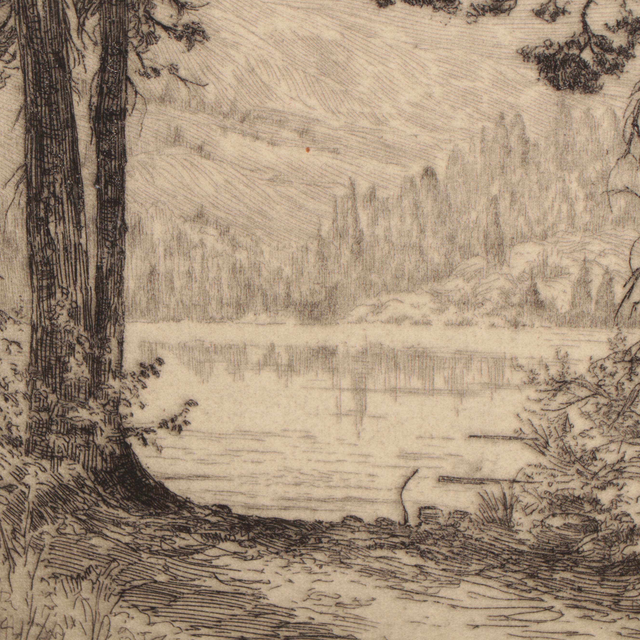 Lee Sturges Landscape Etchings, Early 20th Century | EBTH