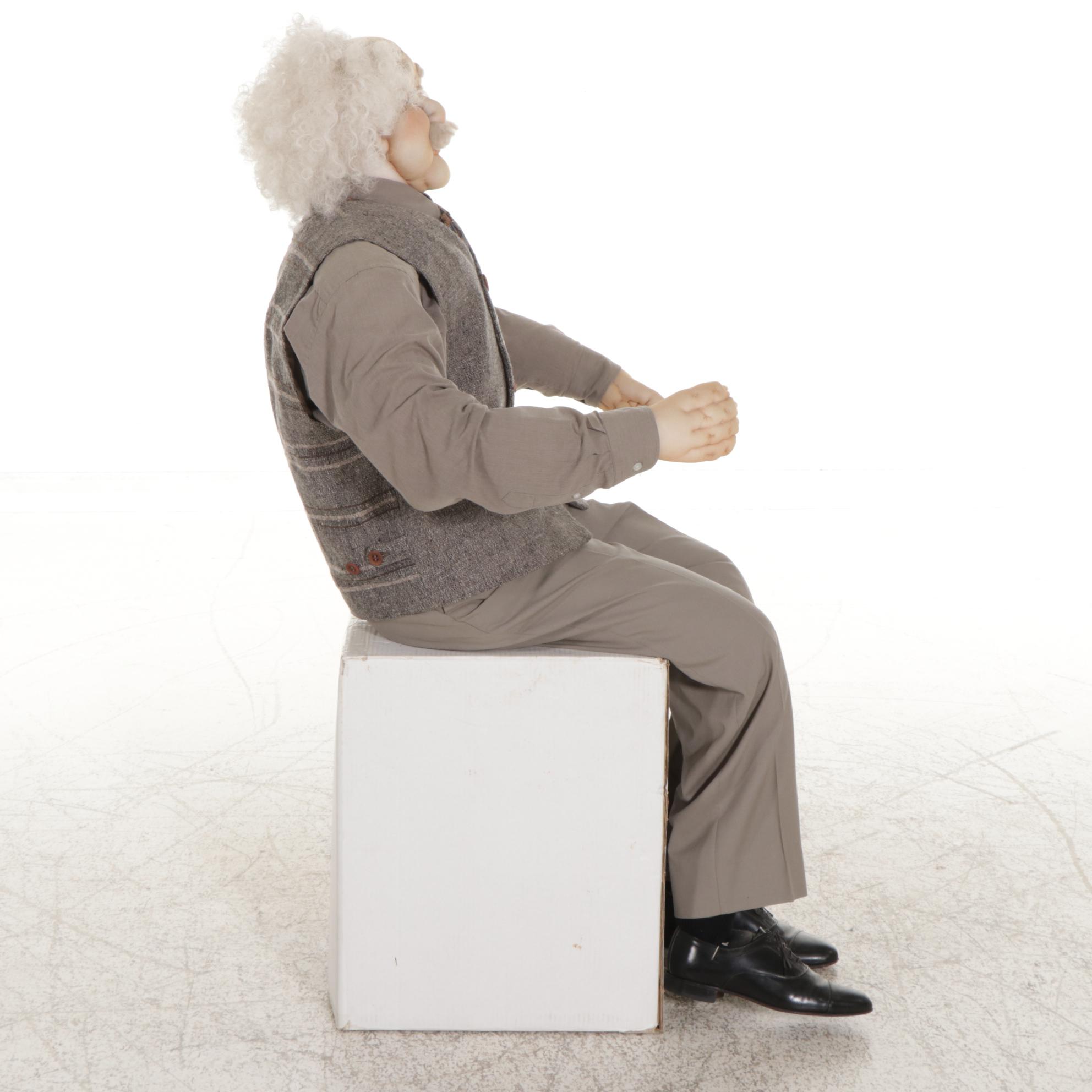 Albert Einstein Life-Size Plush Figure, Late 20th Century | EBTH