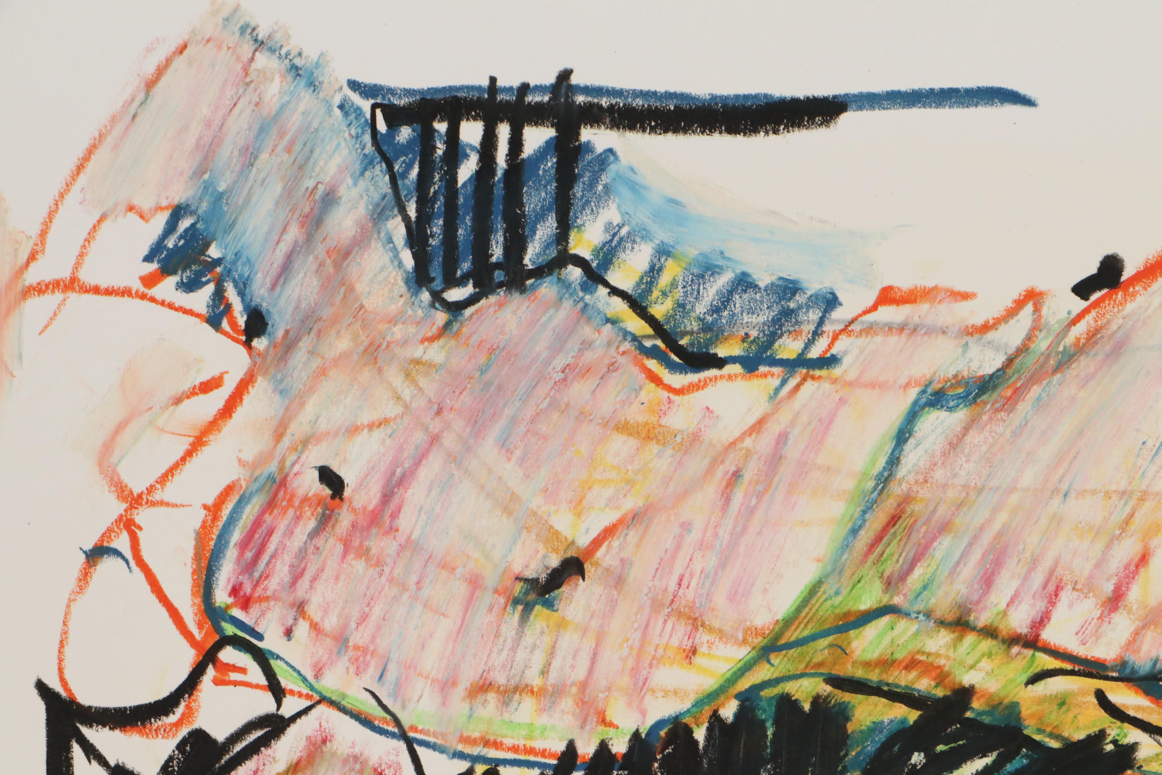 Jack Meanwell Abstract Figural Drawing | EBTH