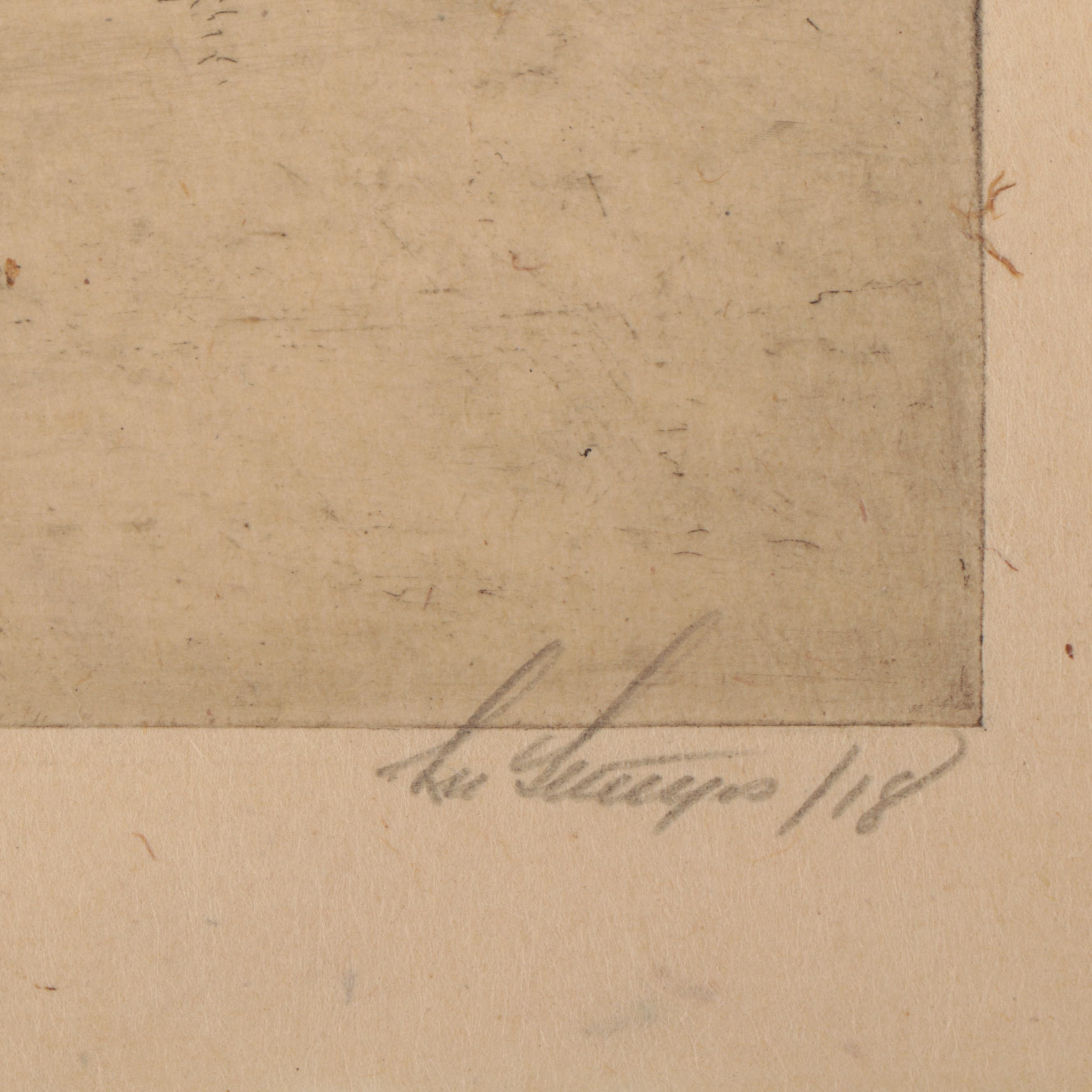 Lee Sturges Etchings Including "Chicago River," Early 20th Century | EBTH