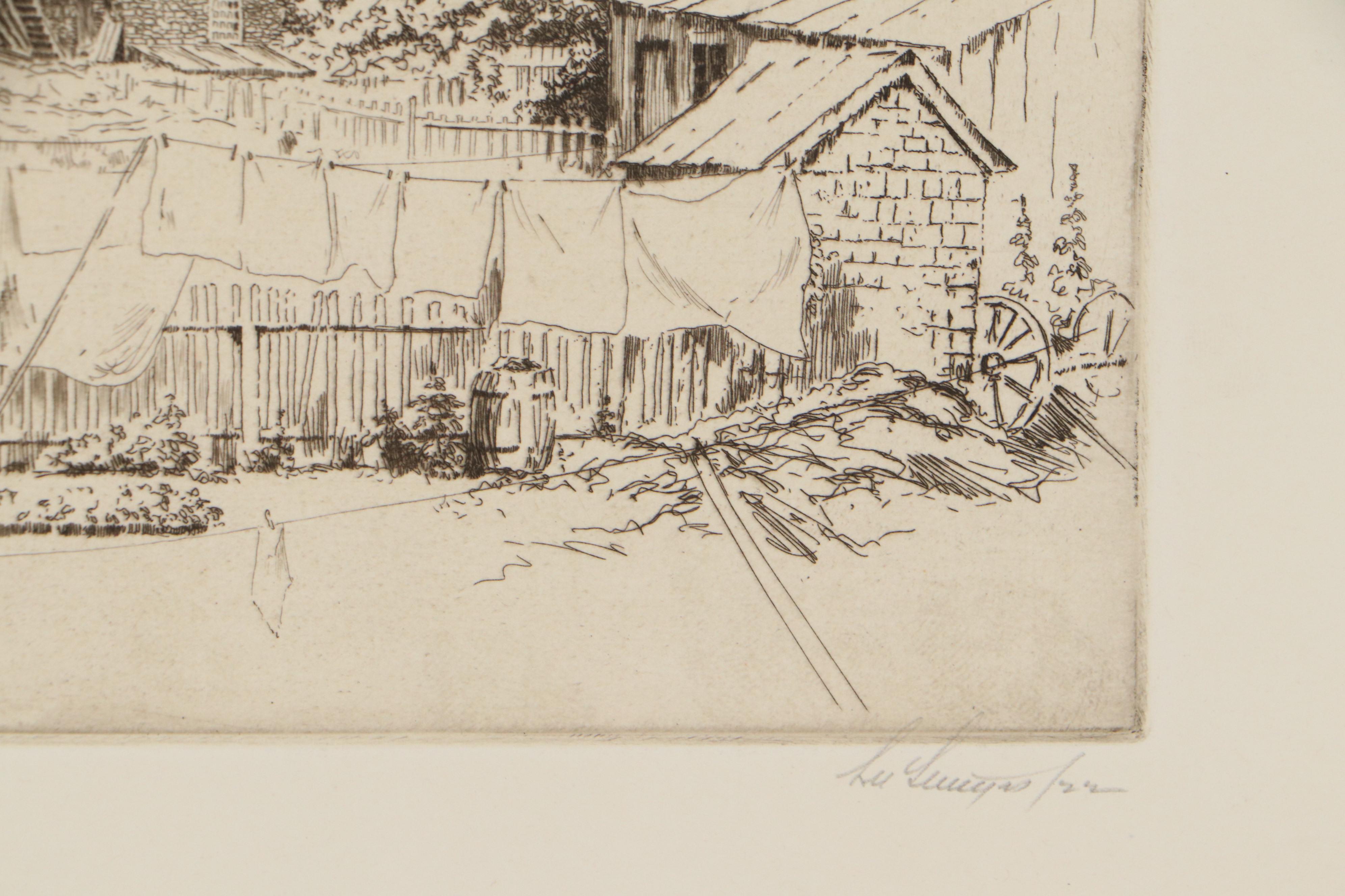 Lee Sturges Landscape Etchings, Early 20th Century | EBTH