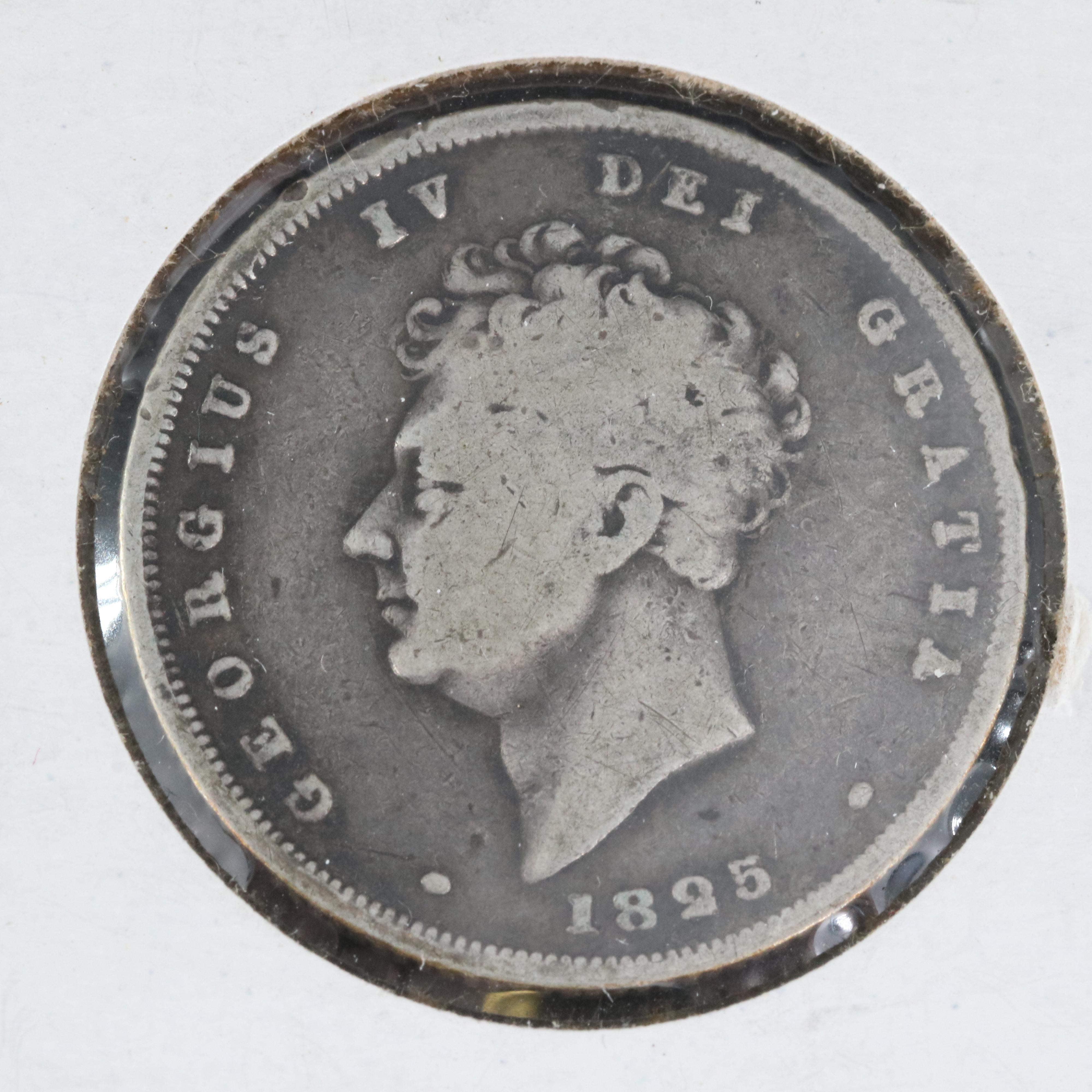 Collection of Four Great Britain Silver Shillings | EBTH