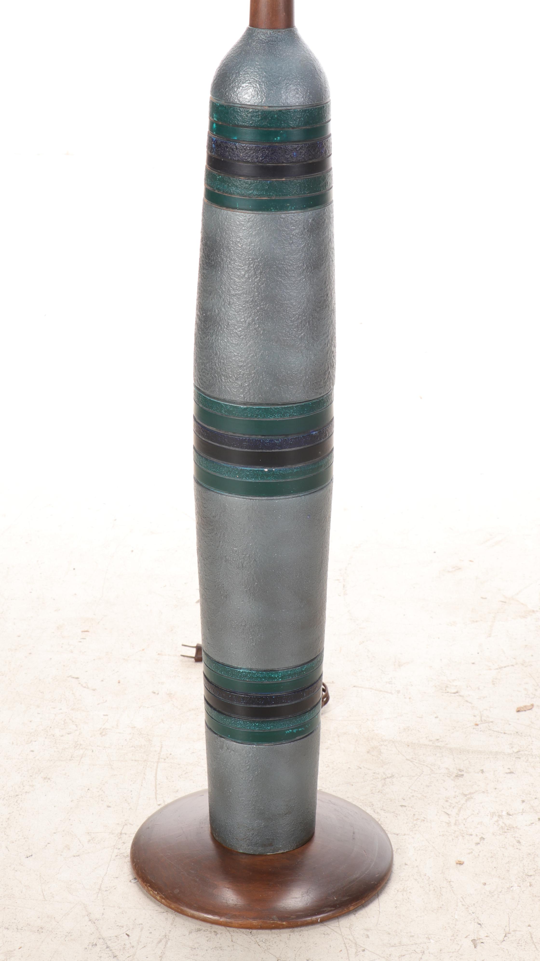 London Lamps Ceramic Floor Lamp, Mid-20th Century | EBTH