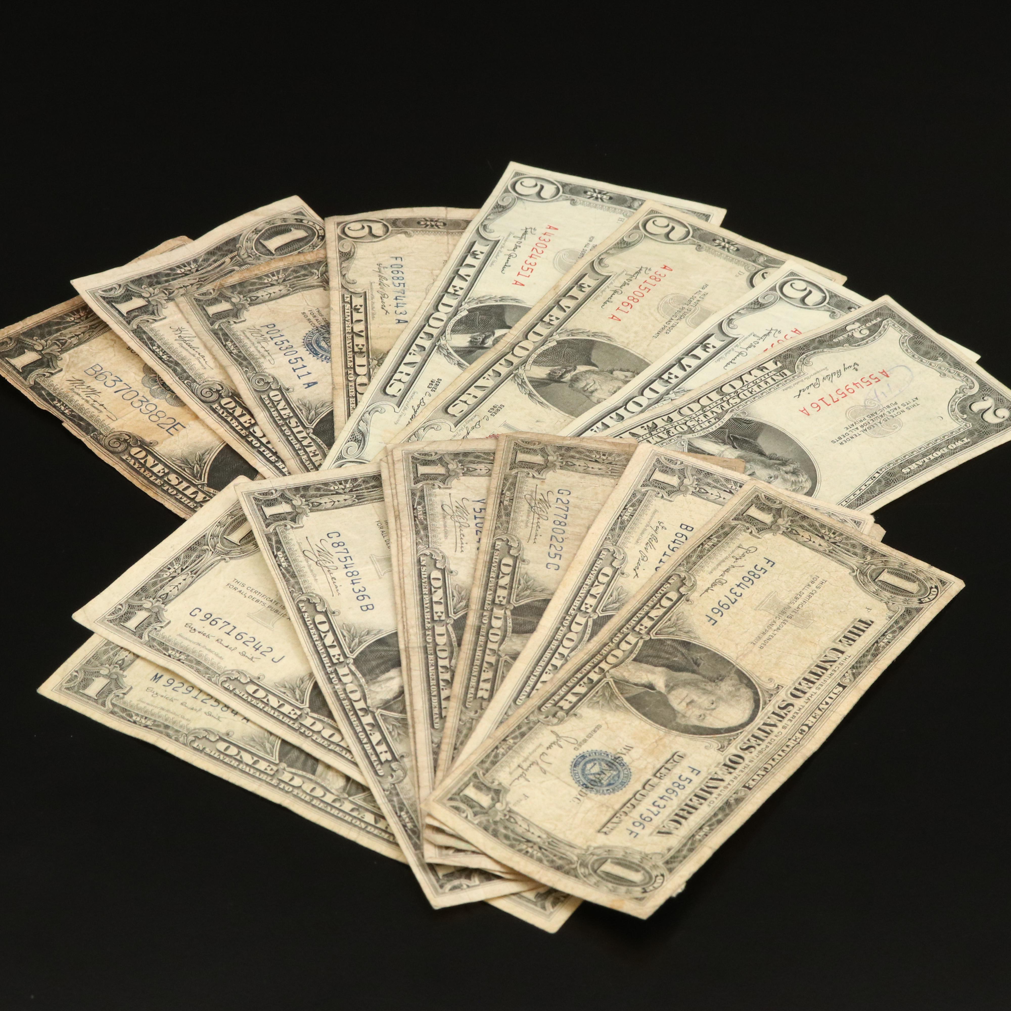 Collection of Eighteen U.S.Currency Notes | EBTH