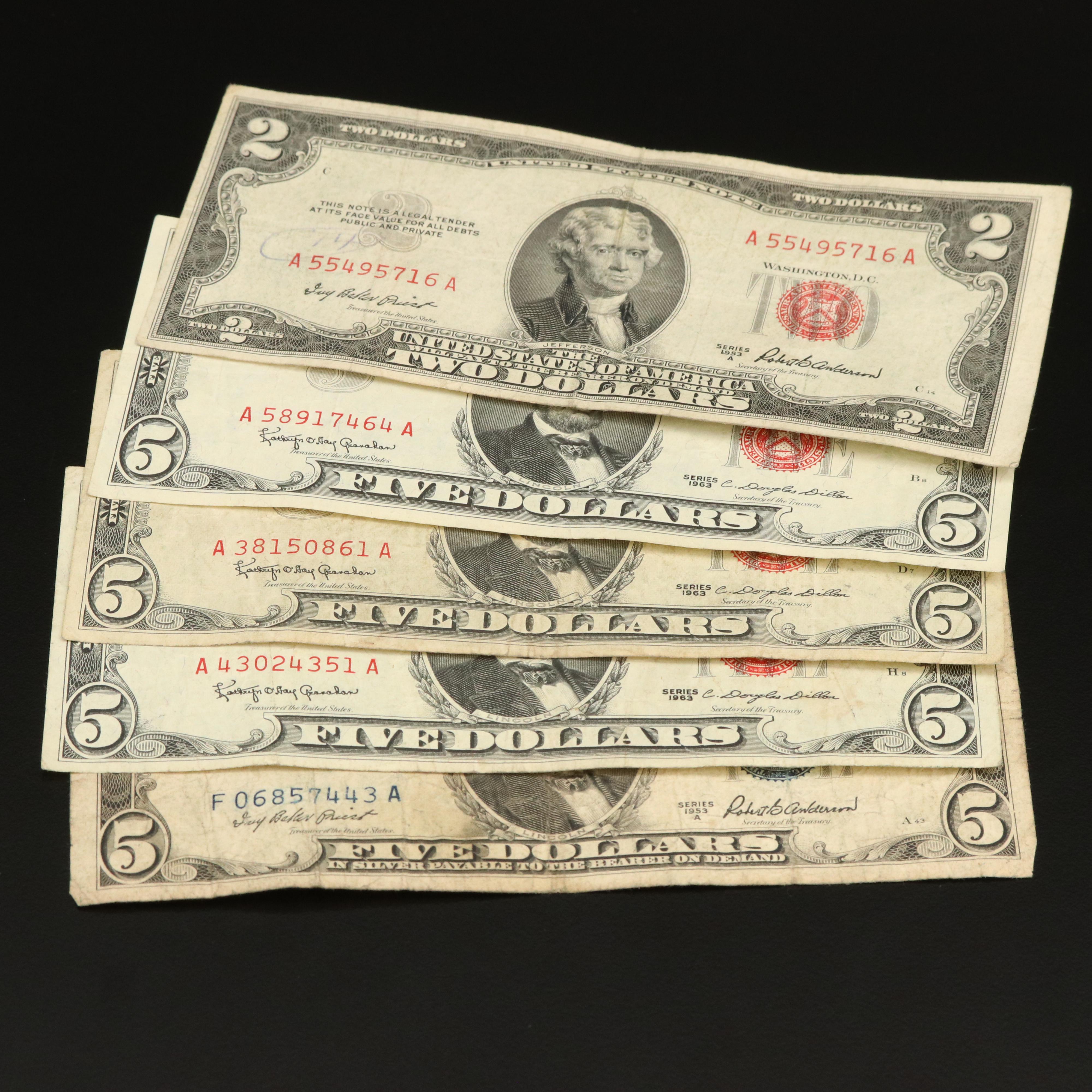 Collection of Eighteen U.S.Currency Notes | EBTH