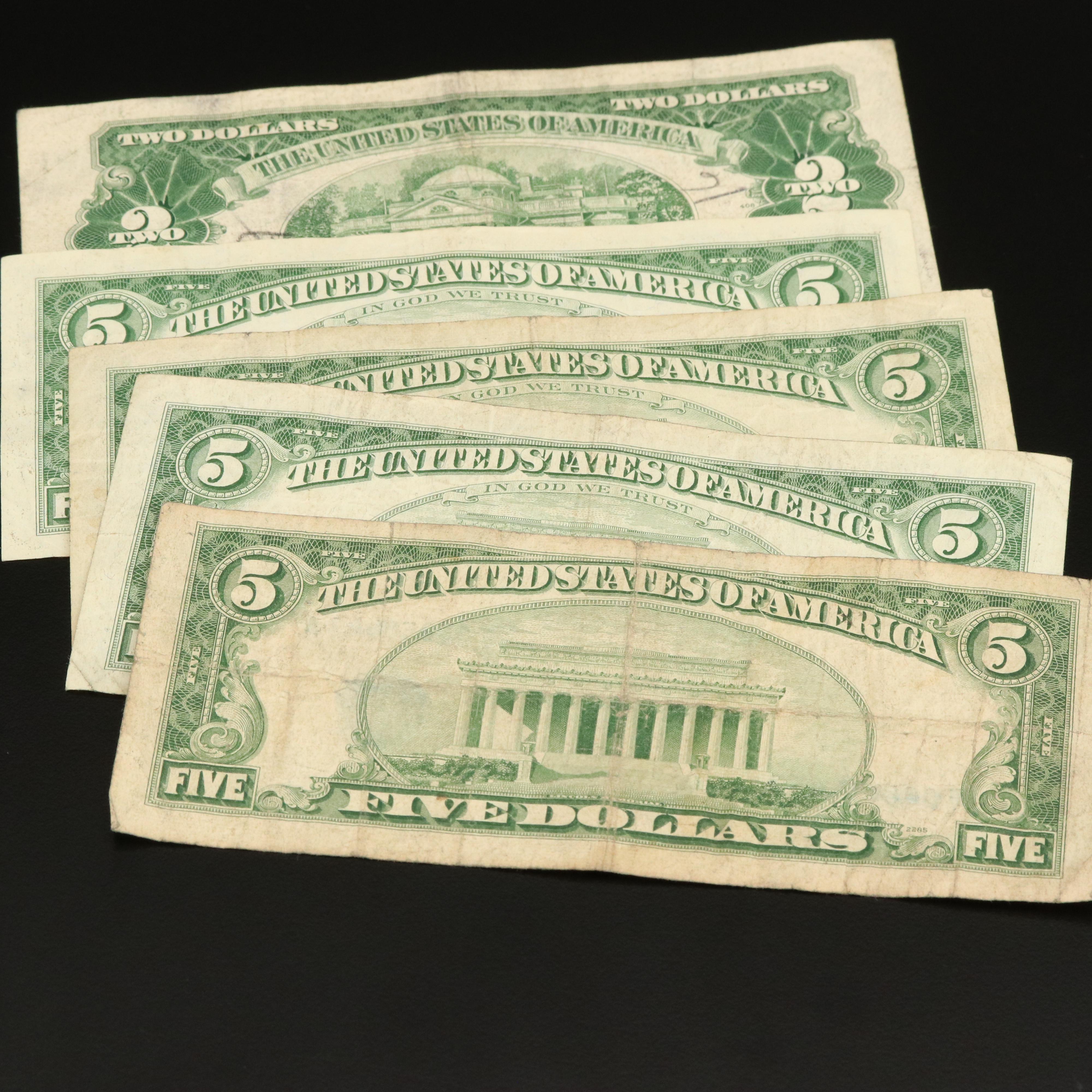 Collection of Eighteen U.S.Currency Notes | EBTH