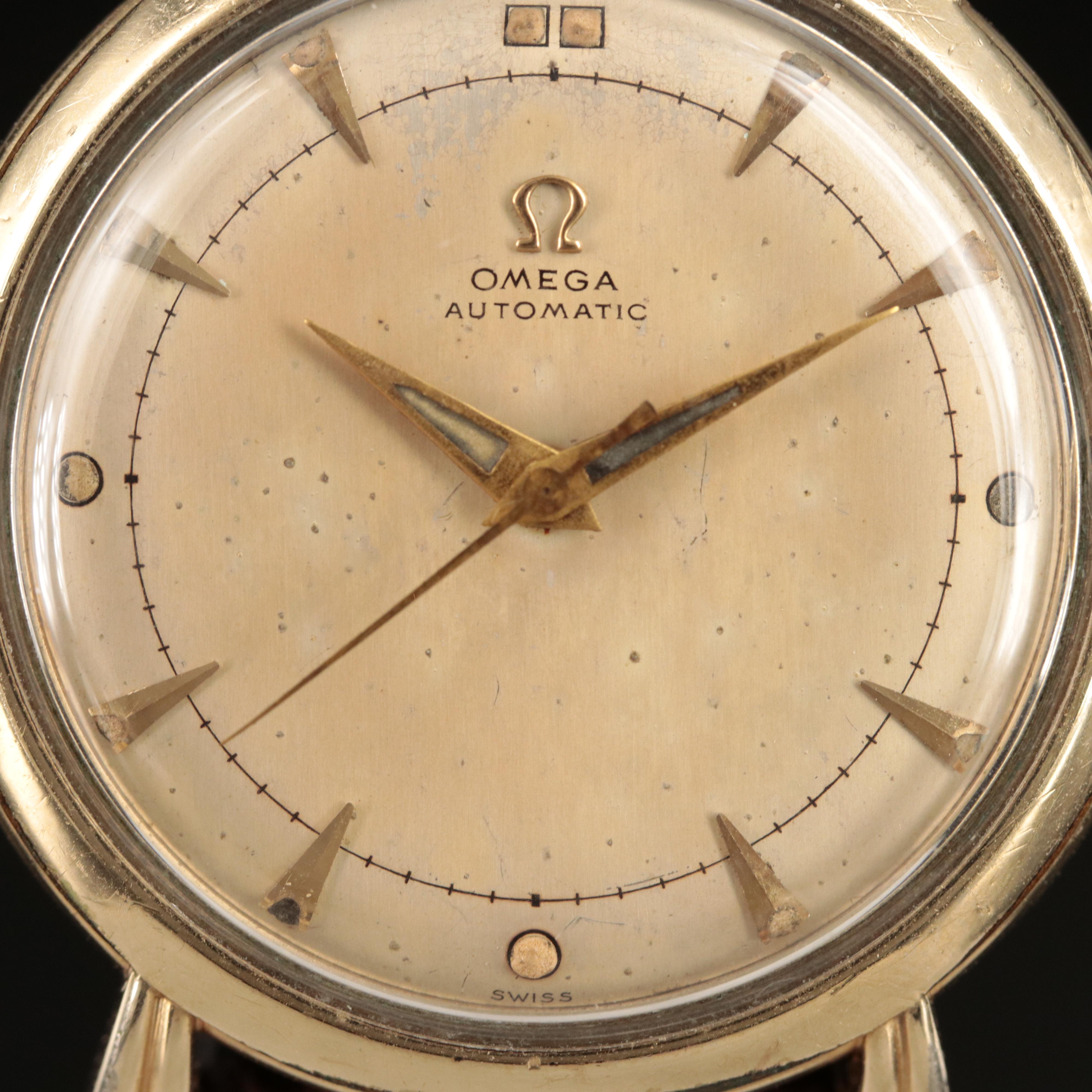 Late 1940s Omega Seamaster "Bumper" Automatic Wristwatch | EBTH