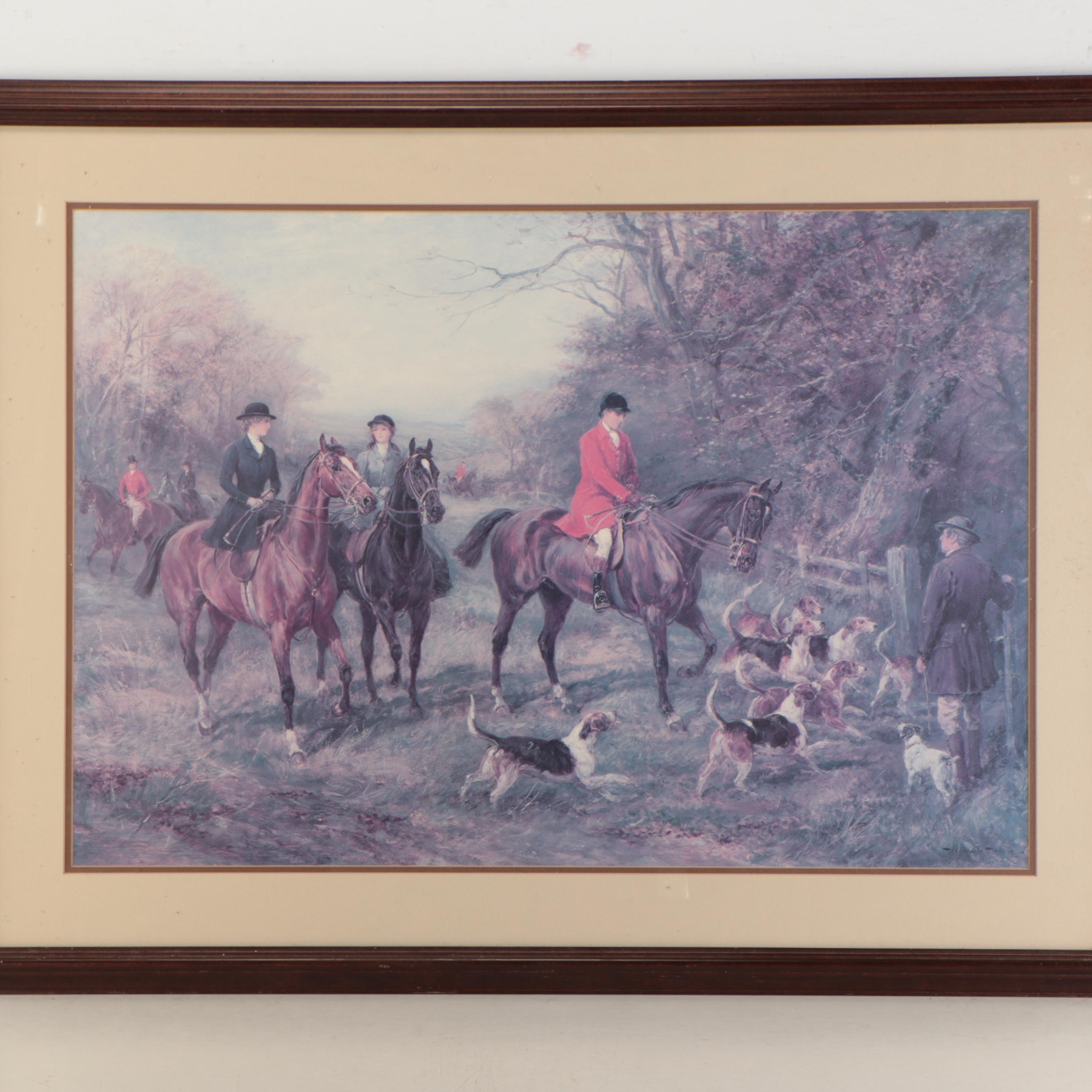 Offset Lithographs of Hunting Scenes After Heywood Hardy | EBTH