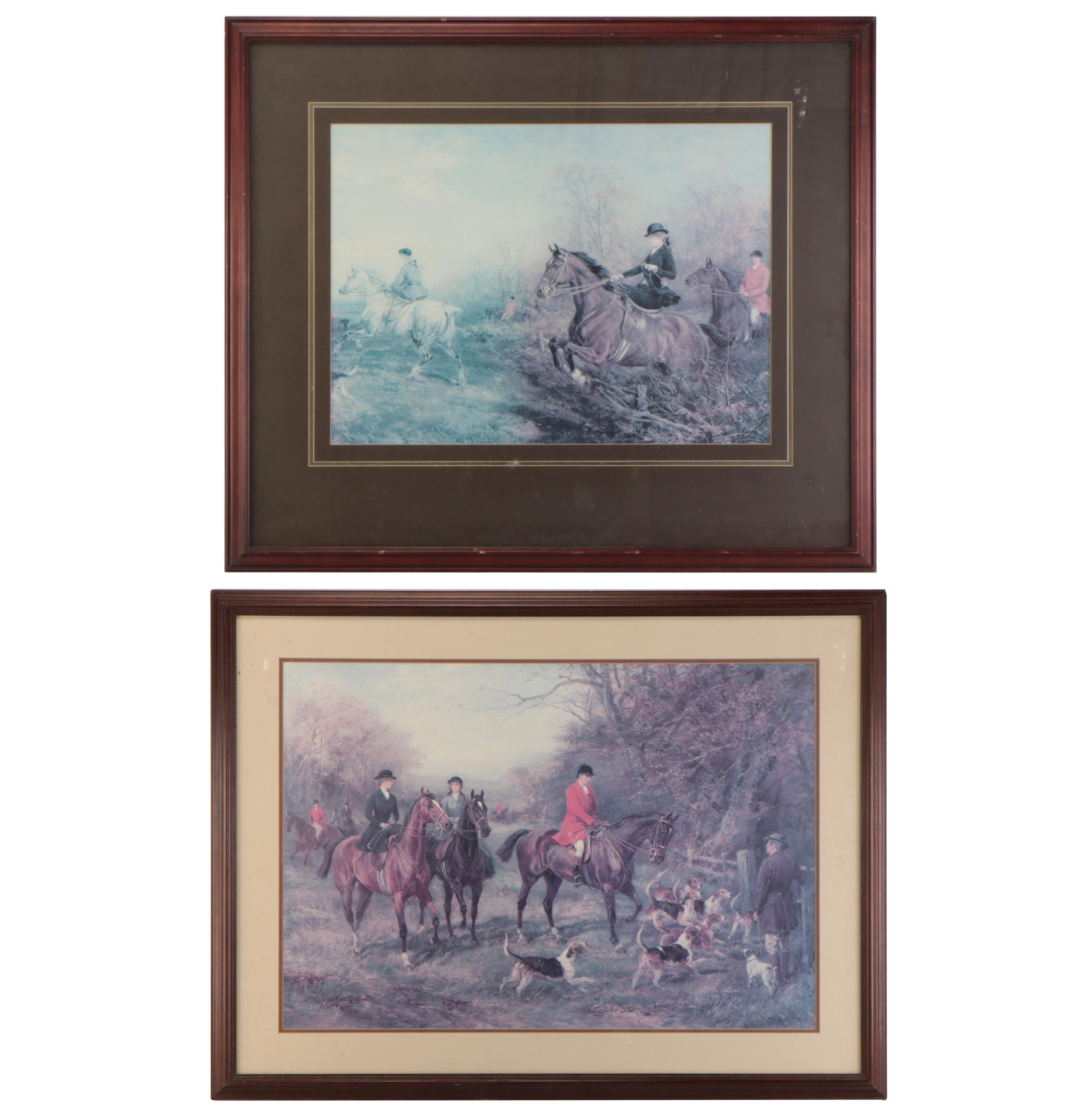 Offset Lithographs of Hunting Scenes After Heywood Hardy | EBTH