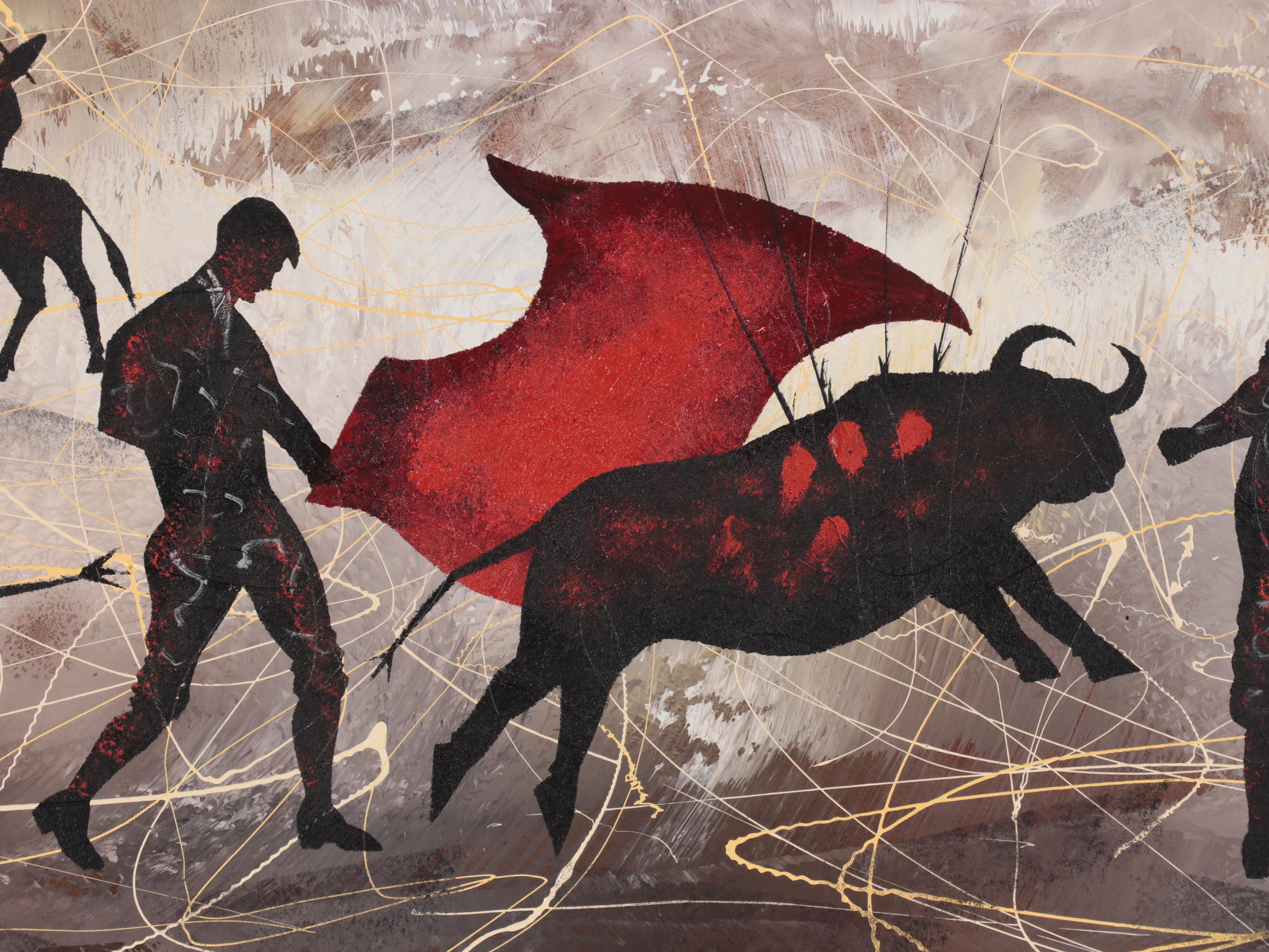 Edgar A. Stareck Oil Painting of a Matador | EBTH