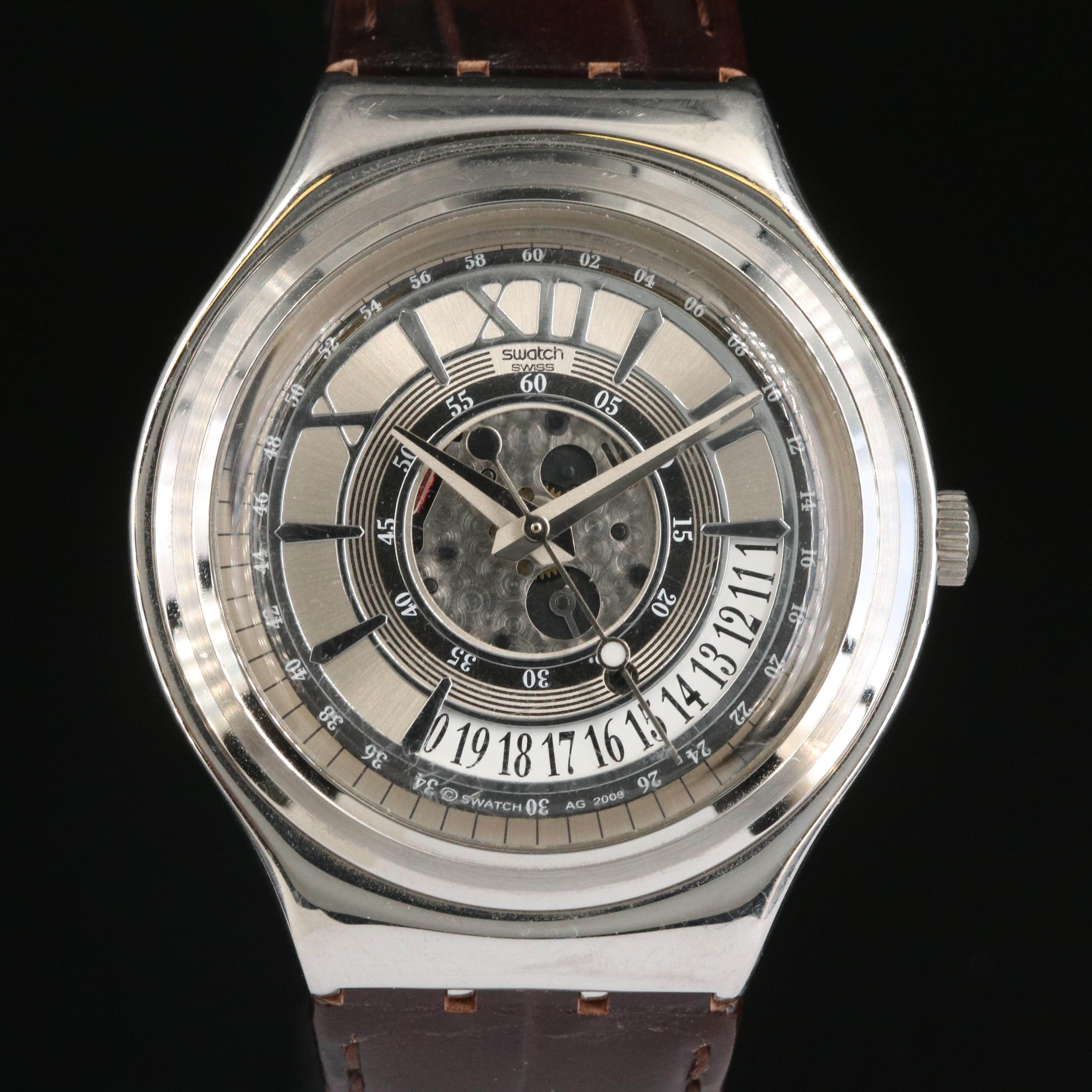 Swatch Irony Stainless Steel Quartz Wristwatch | EBTH