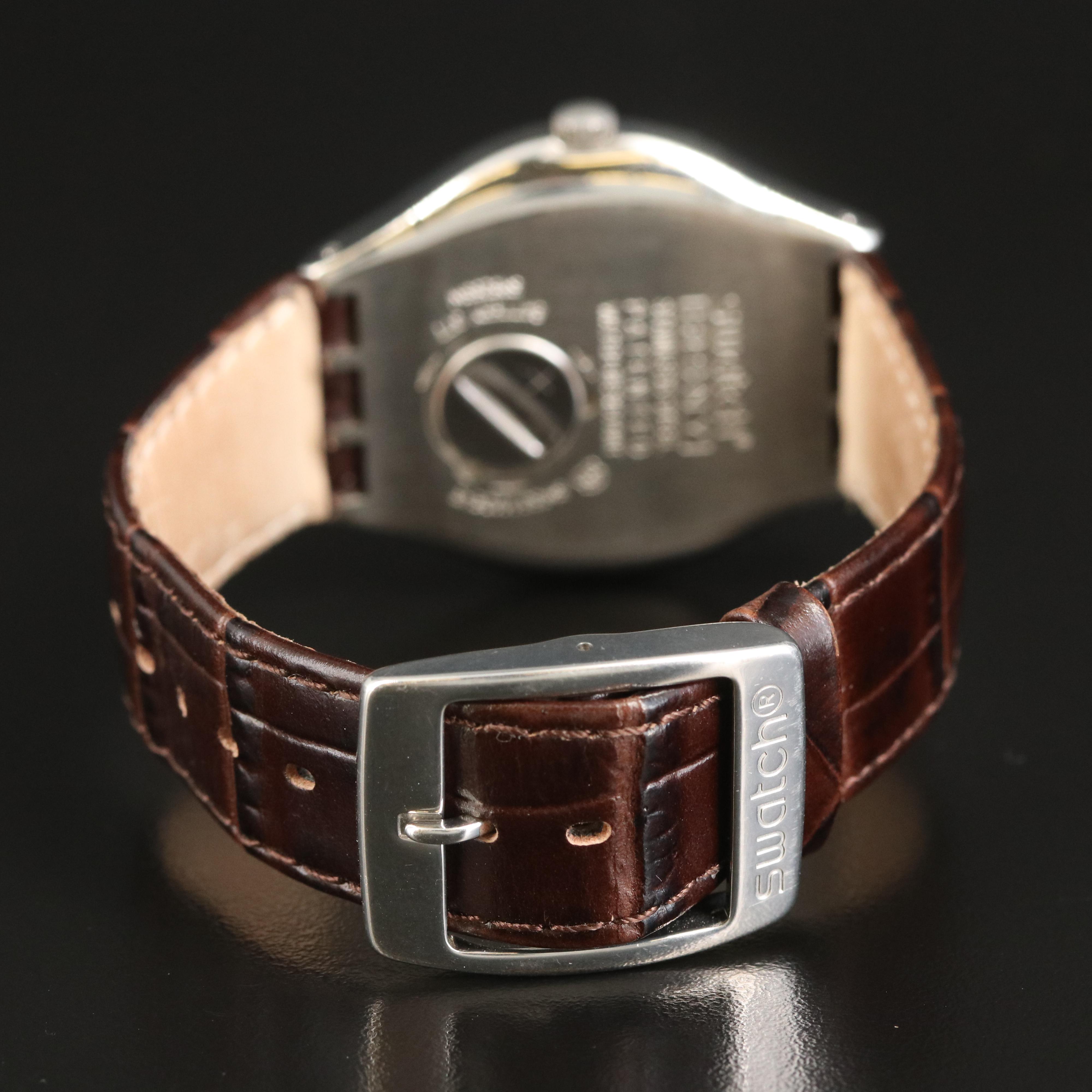 Swatch Irony Stainless Steel Quartz Wristwatch | EBTH