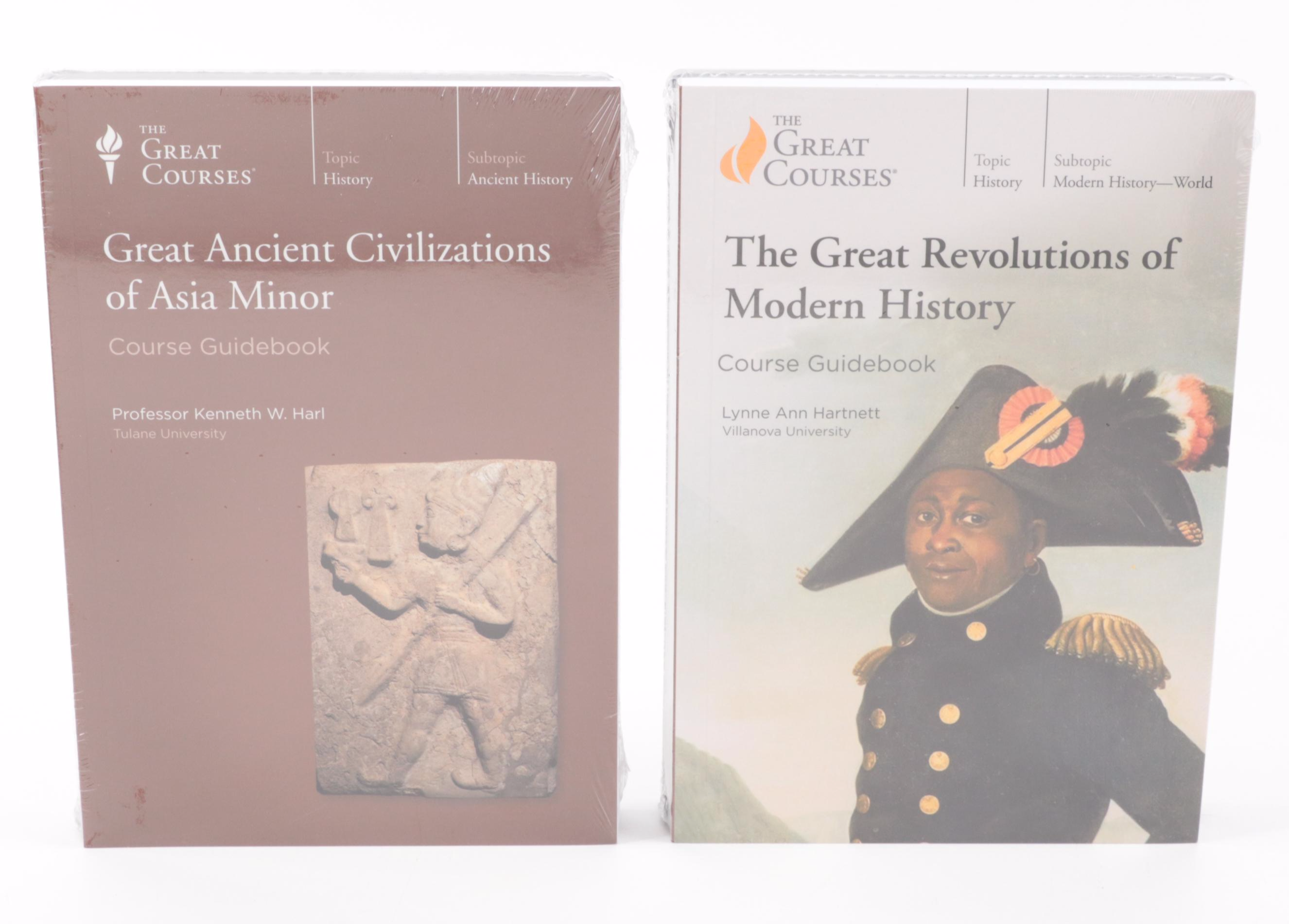 The Great Courses History and Fine Art DVD Sets with Guide Books | EBTH