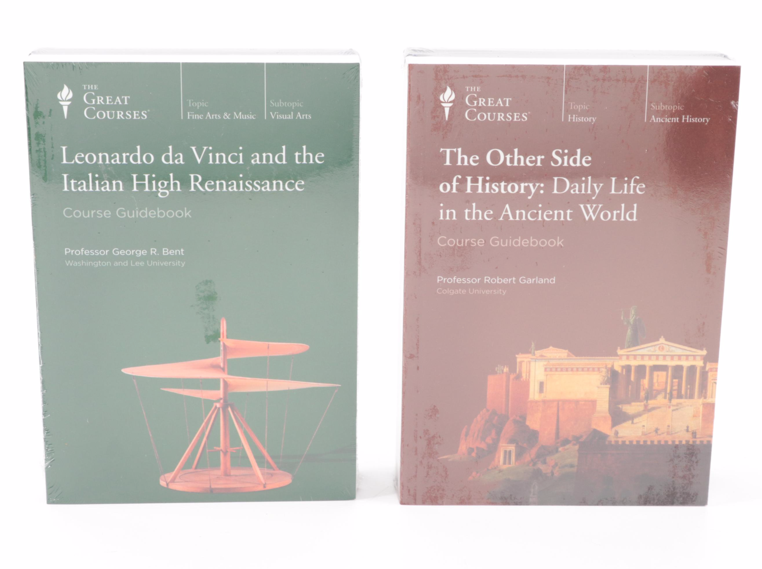 The Great Courses History and Fine Art DVD Sets with Guide Books | EBTH