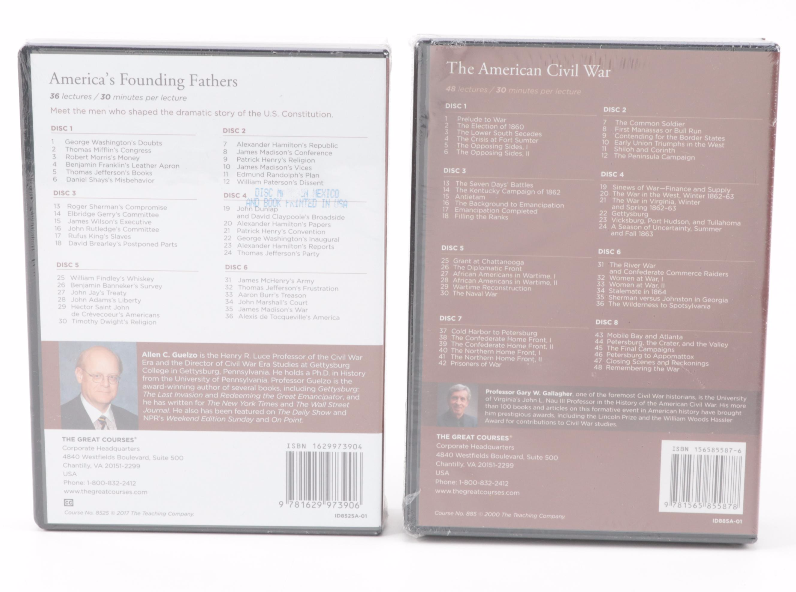 The Great Courses History and Fine Art DVD Sets with Guide Books | EBTH