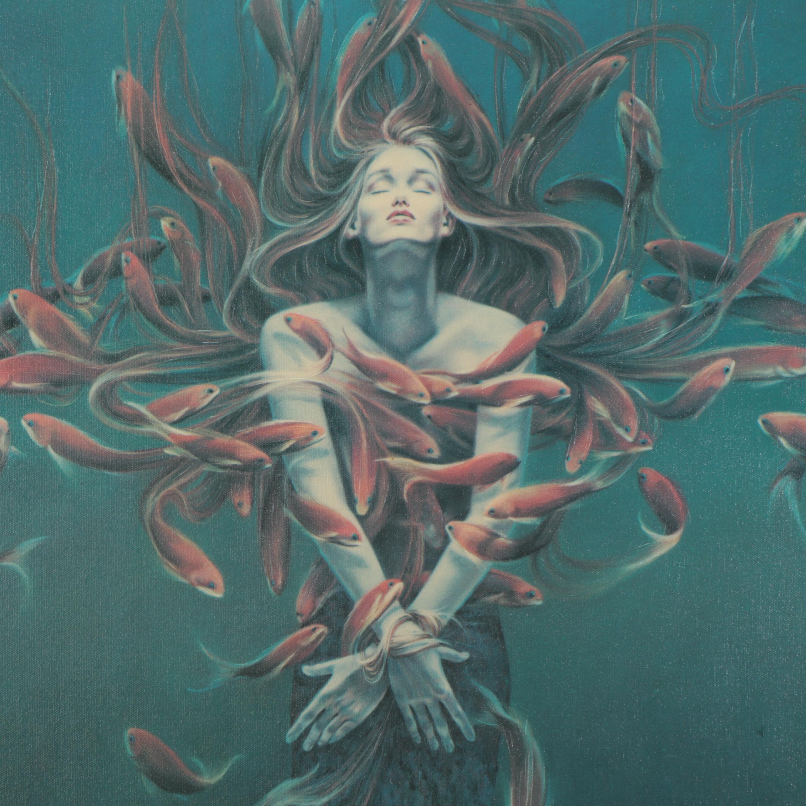 Offset Lithograph After Sheila Wolk "Metamorphosis," Late 20th Century ...