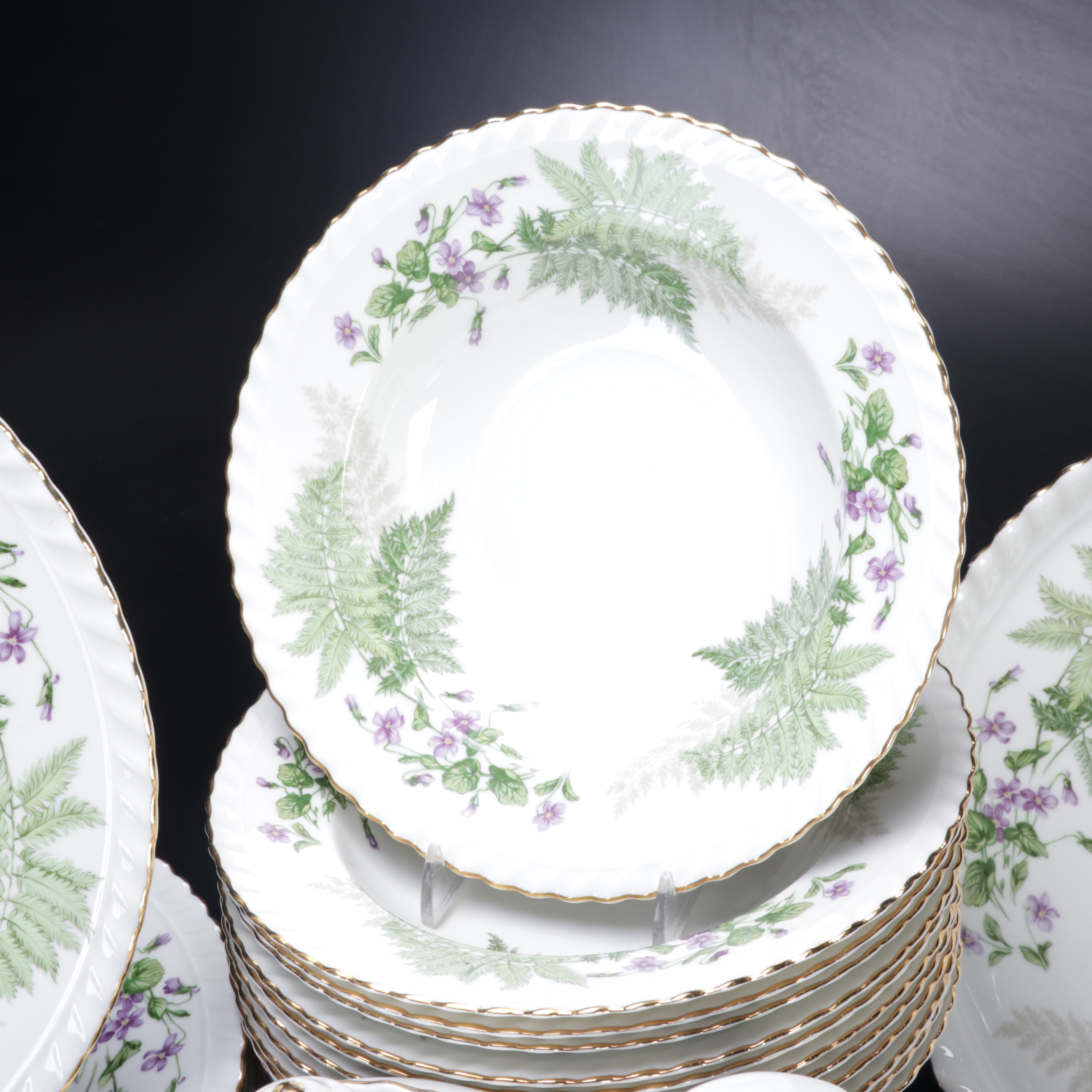 Franconia-Krautheim "Woodland" Dinnerware and Serveware, Mid to Late ...