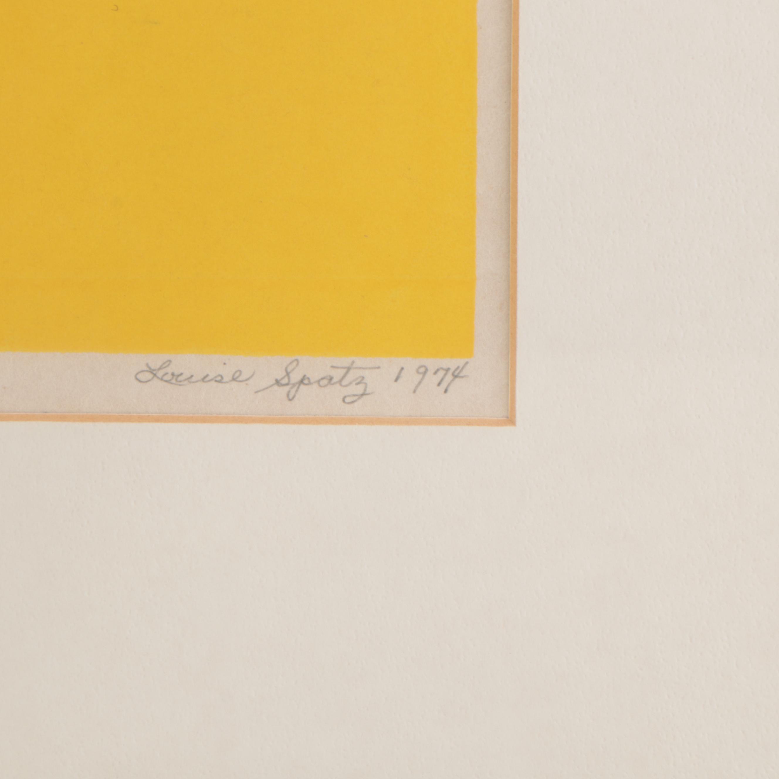 Louise Spatz Floral Still Life Serigraph After Ippitsusai Buncho, 1974 ...