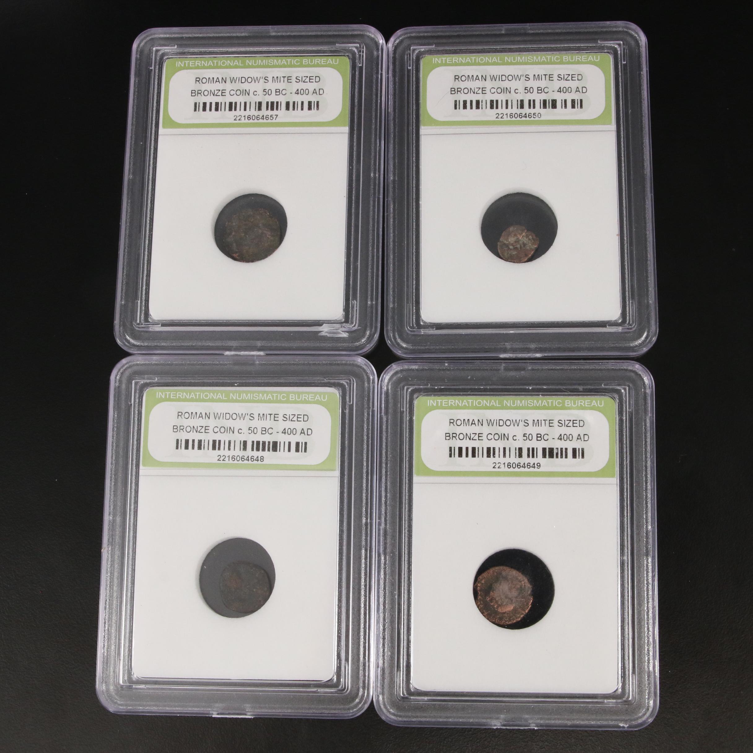 Group of Twenty Ancient Widows Mite Sized Bronze Coins | EBTH