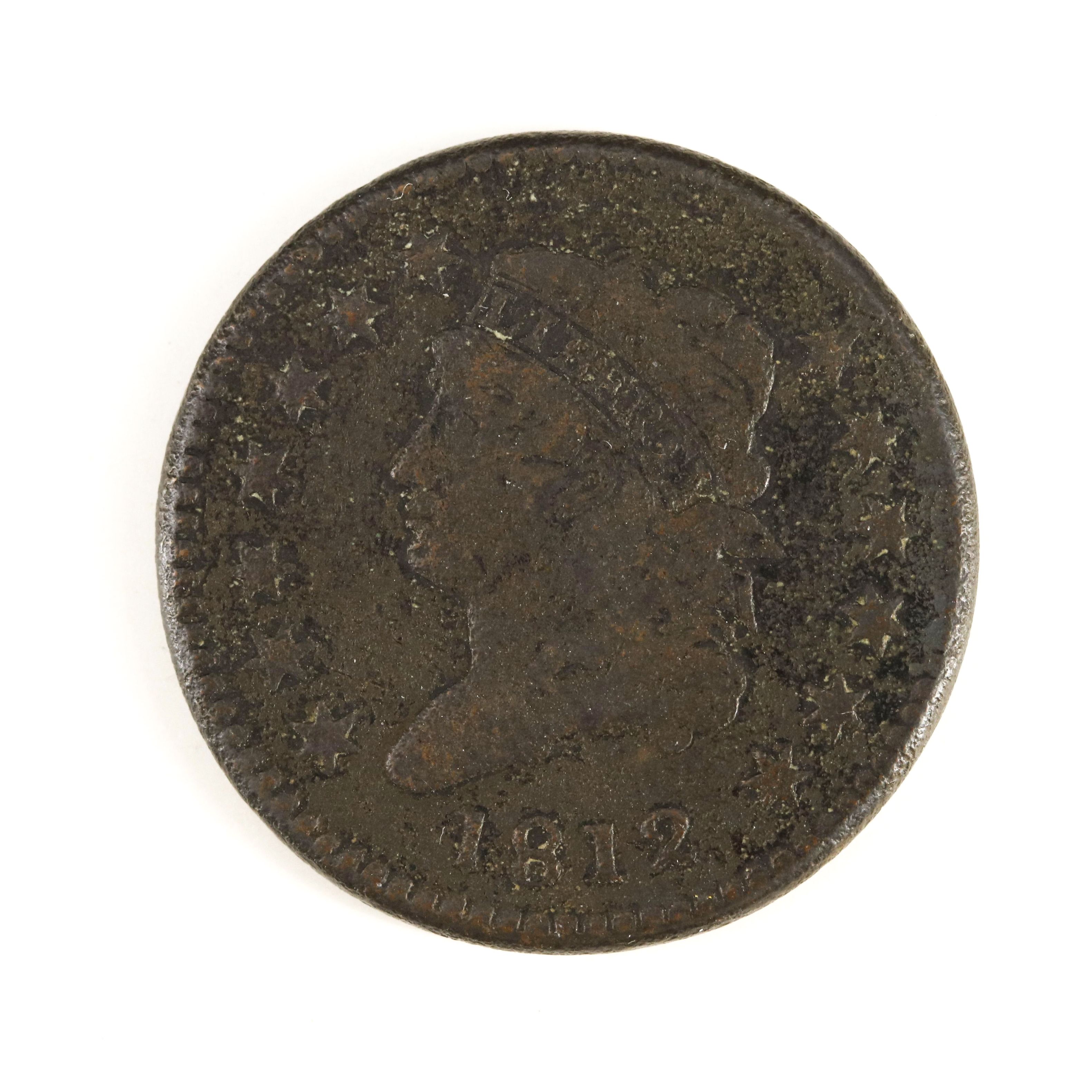 1812 Classic Head Large Cent | EBTH