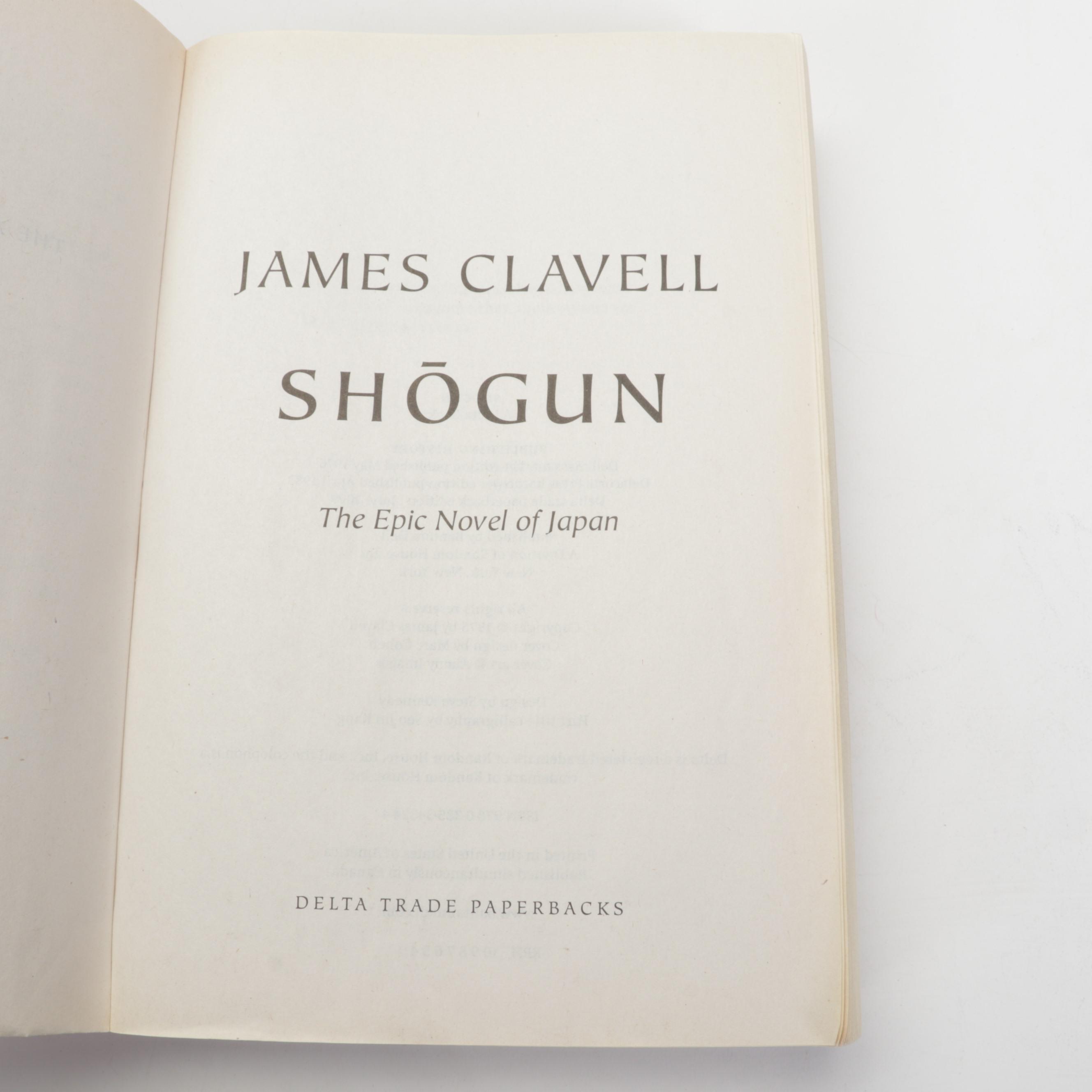 First Edition "The Asian Saga" Complete Series and More by James ...