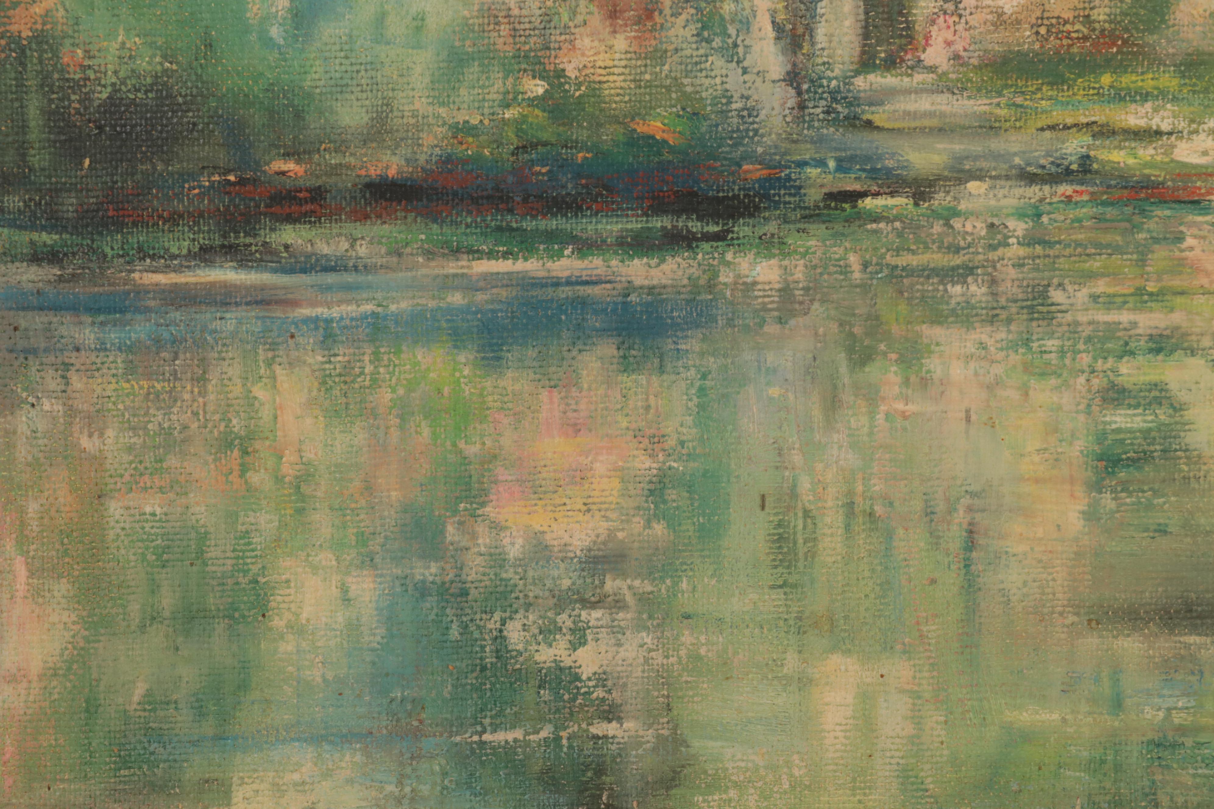 Mary Watson Pedlow Oil Painting "Old World Atmosphere in Ohio" | EBTH