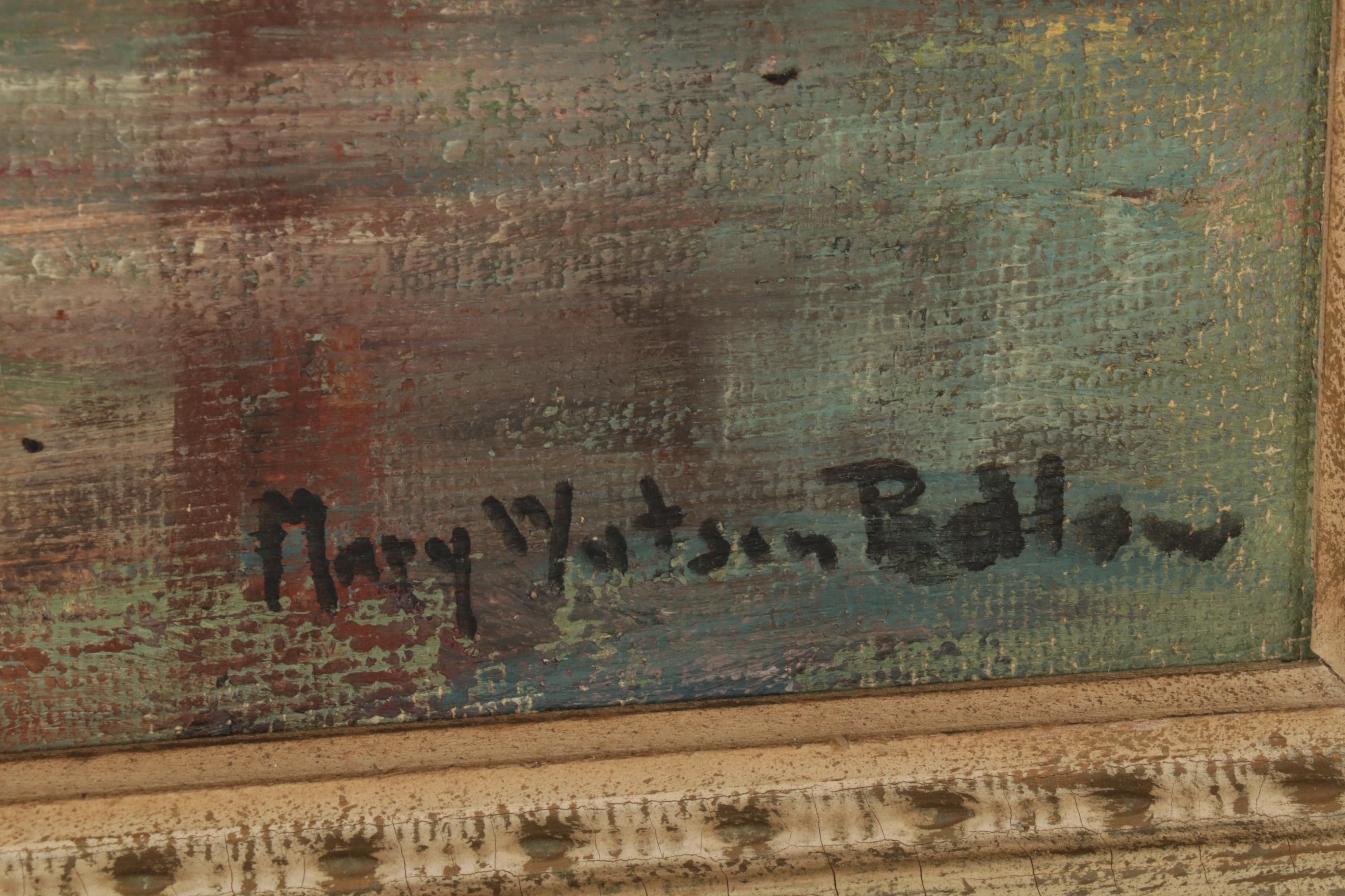 Mary Watson Pedlow Oil Painting "Old World Atmosphere in Ohio" | EBTH