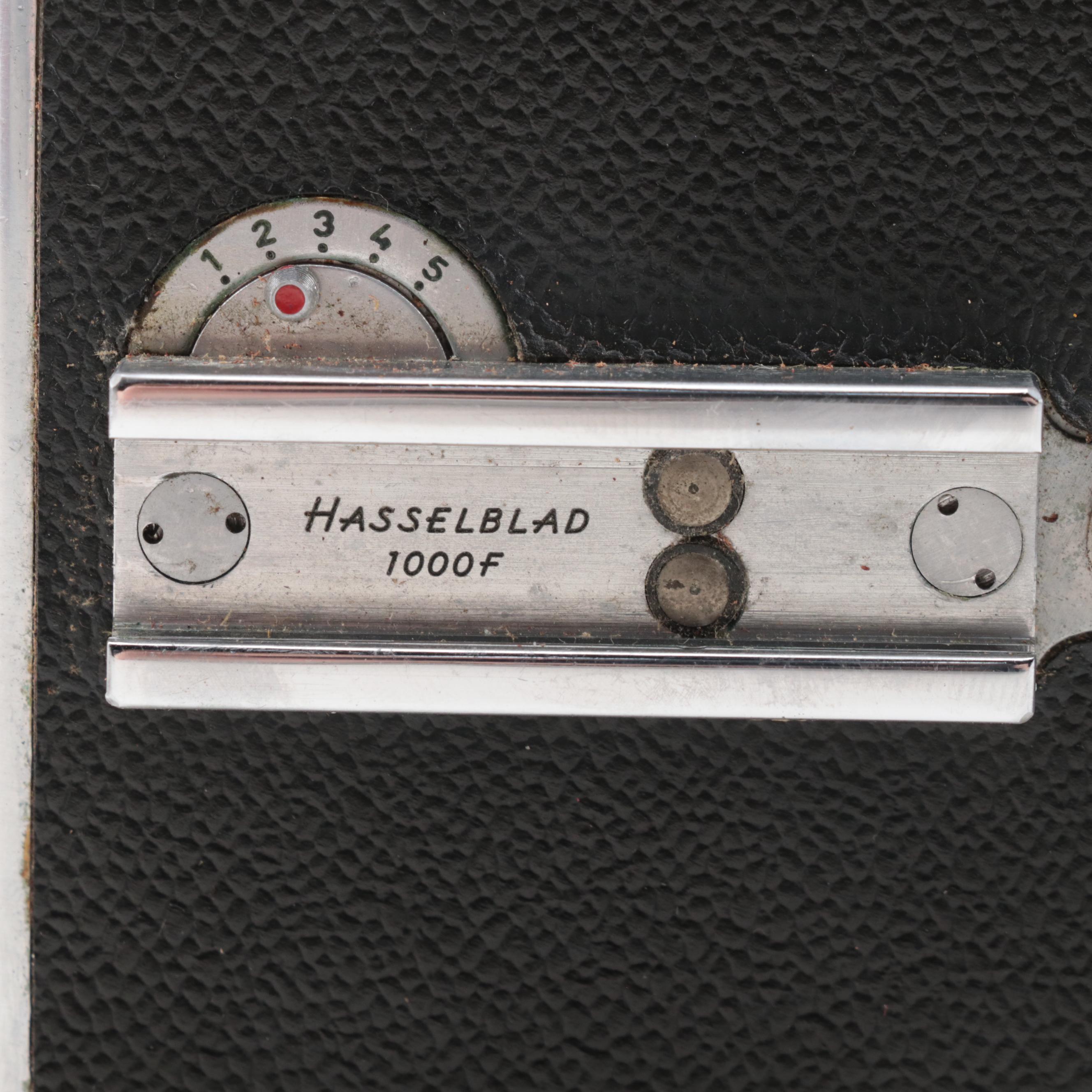 Hasselblad 1000F Still Camera With Leather Case | EBTH