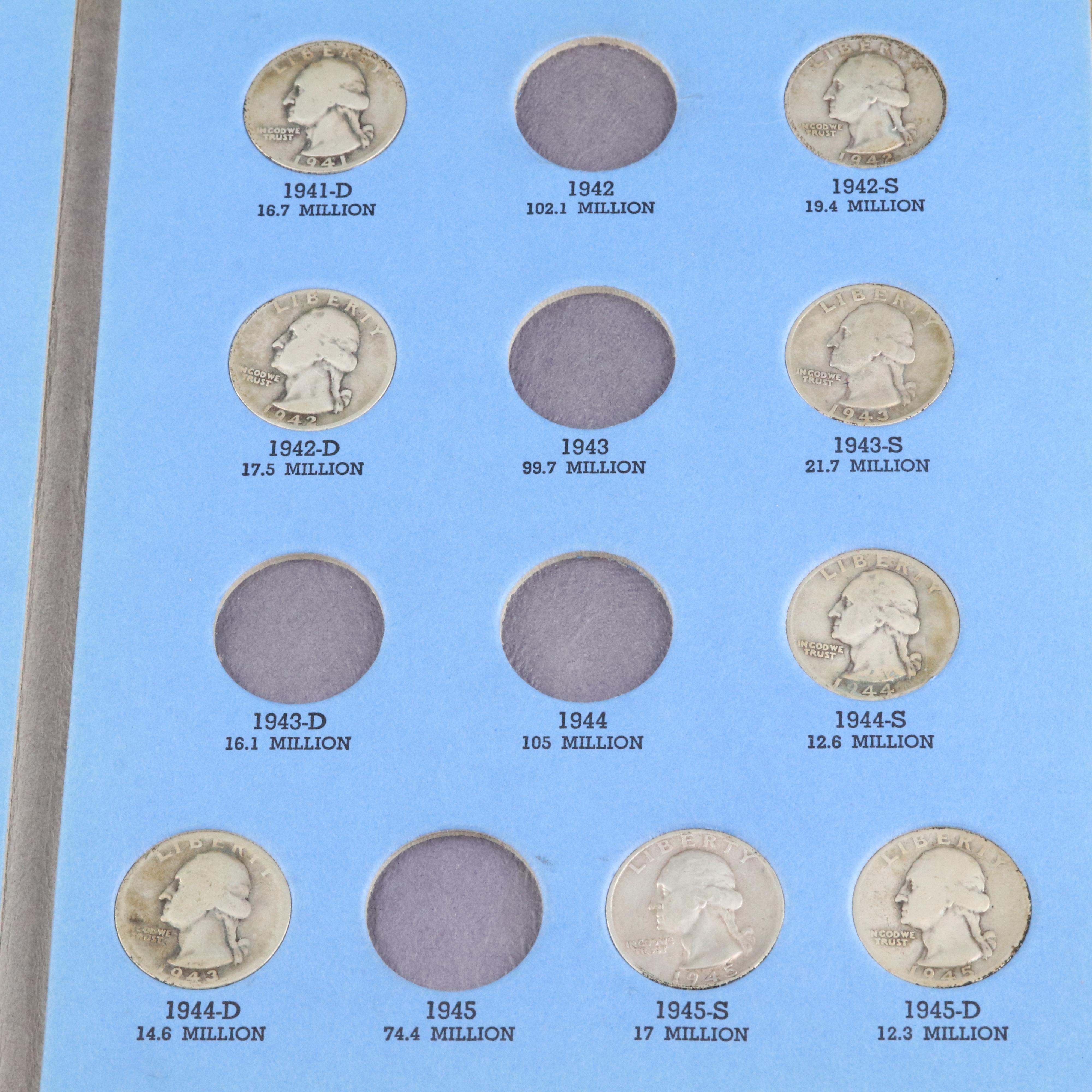 George Washington Quarter Collection from 1932-1979 | EBTH