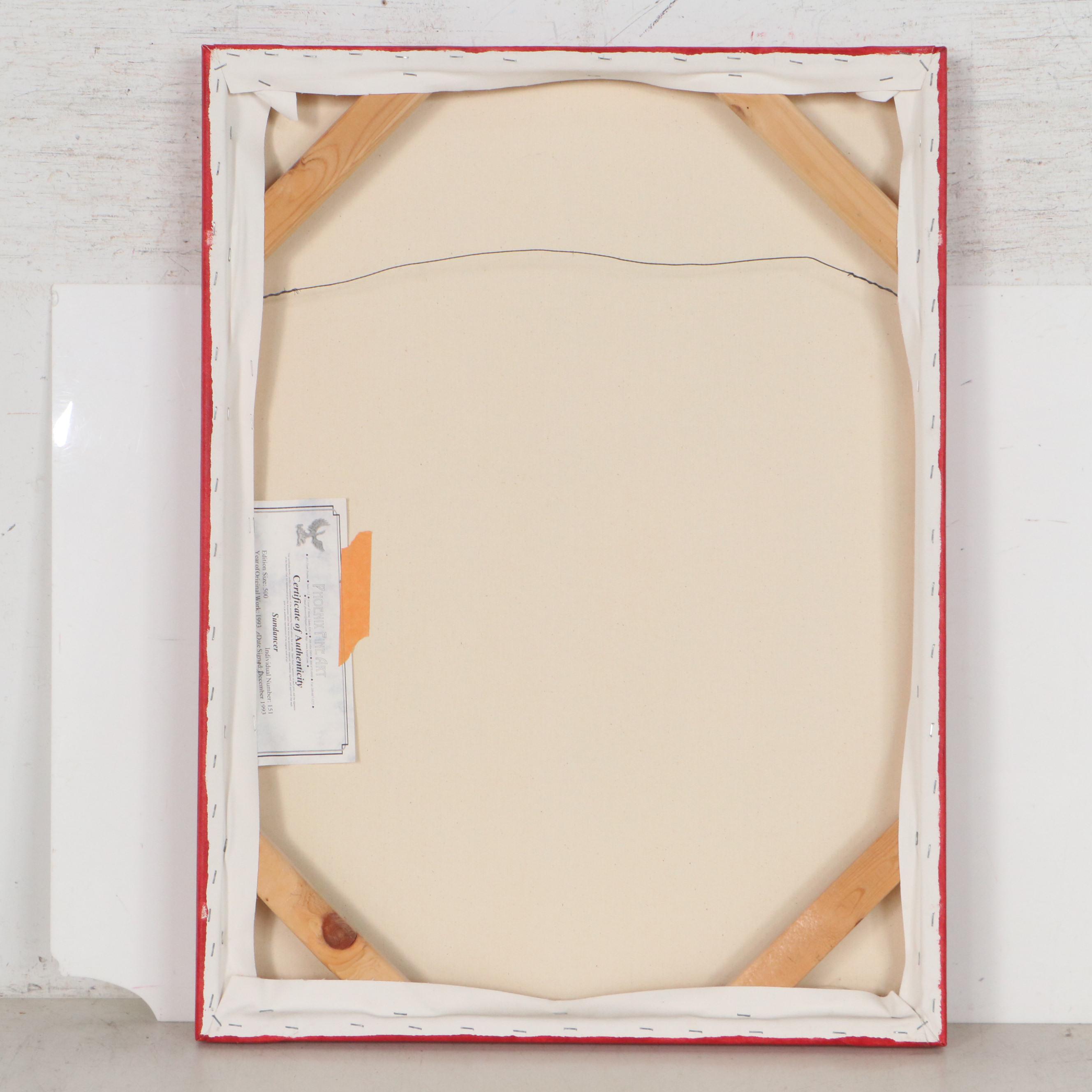 Henri Peter Offset Lithograph "Sundancer," 1993 | EBTH