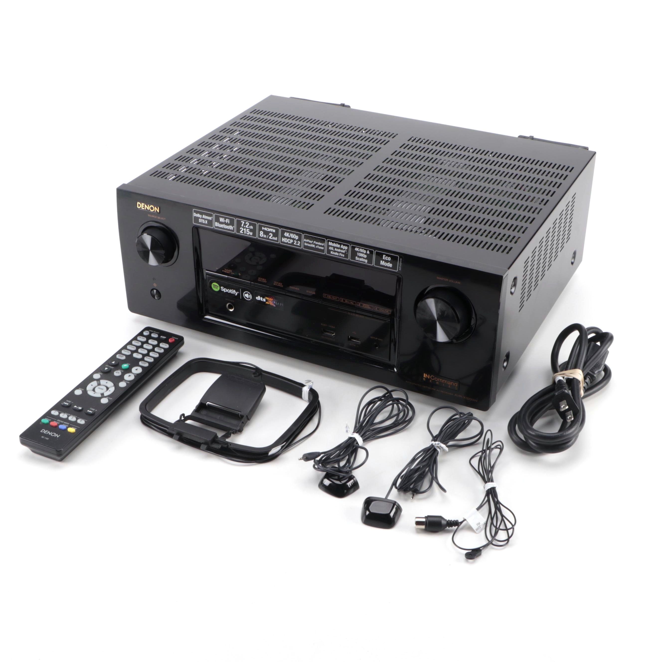 Denon IN-Command Series Integrated Network AV Receiver With Remote | EBTH