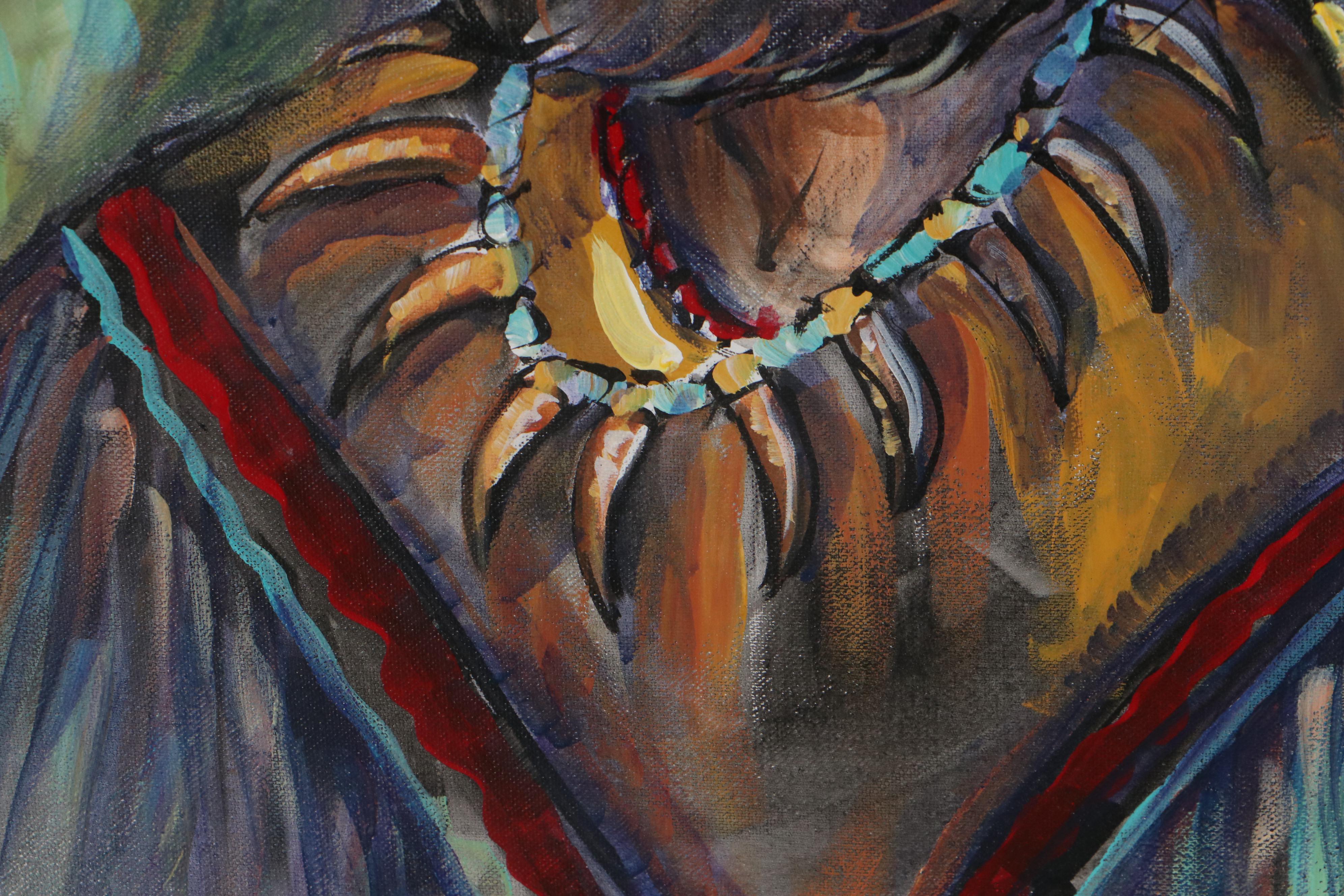 Rick Wisecarver Figural Oil Painting | EBTH