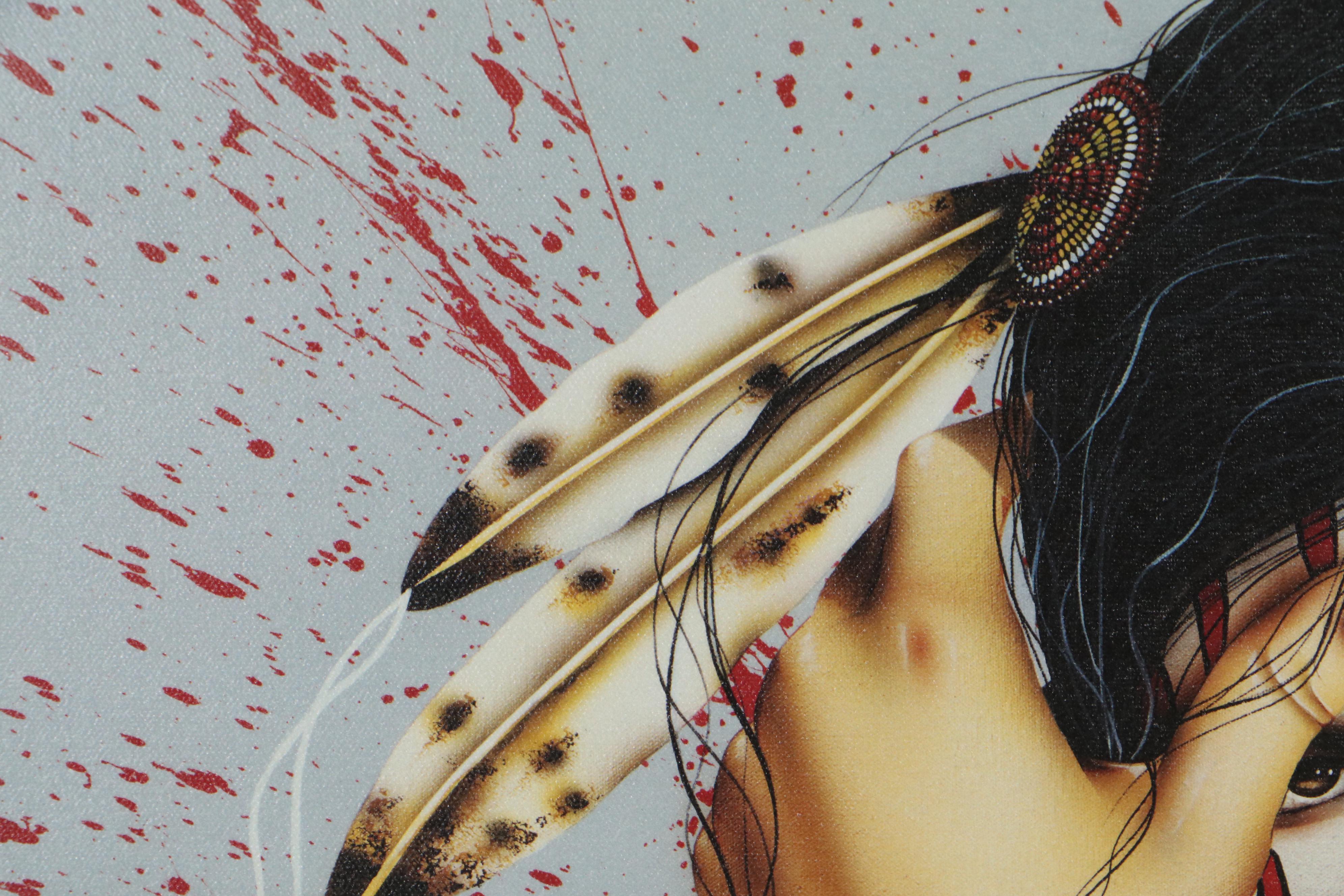 Henri Peter Offset Lithograph "(I Remember) Wounded Knee," 1993 | EBTH