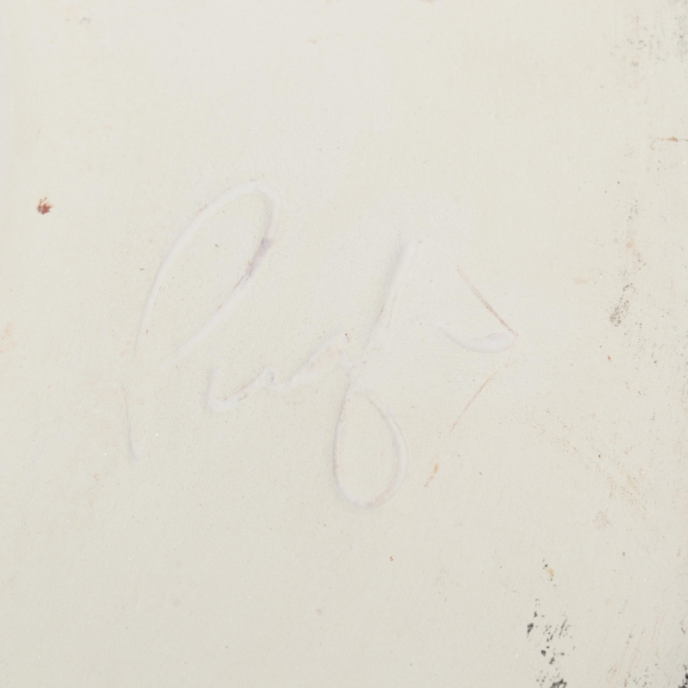 Rex Fogt Ceramic "Cucumber Bowl" with Jan Pugh Packer Creek Pottery Dip ...