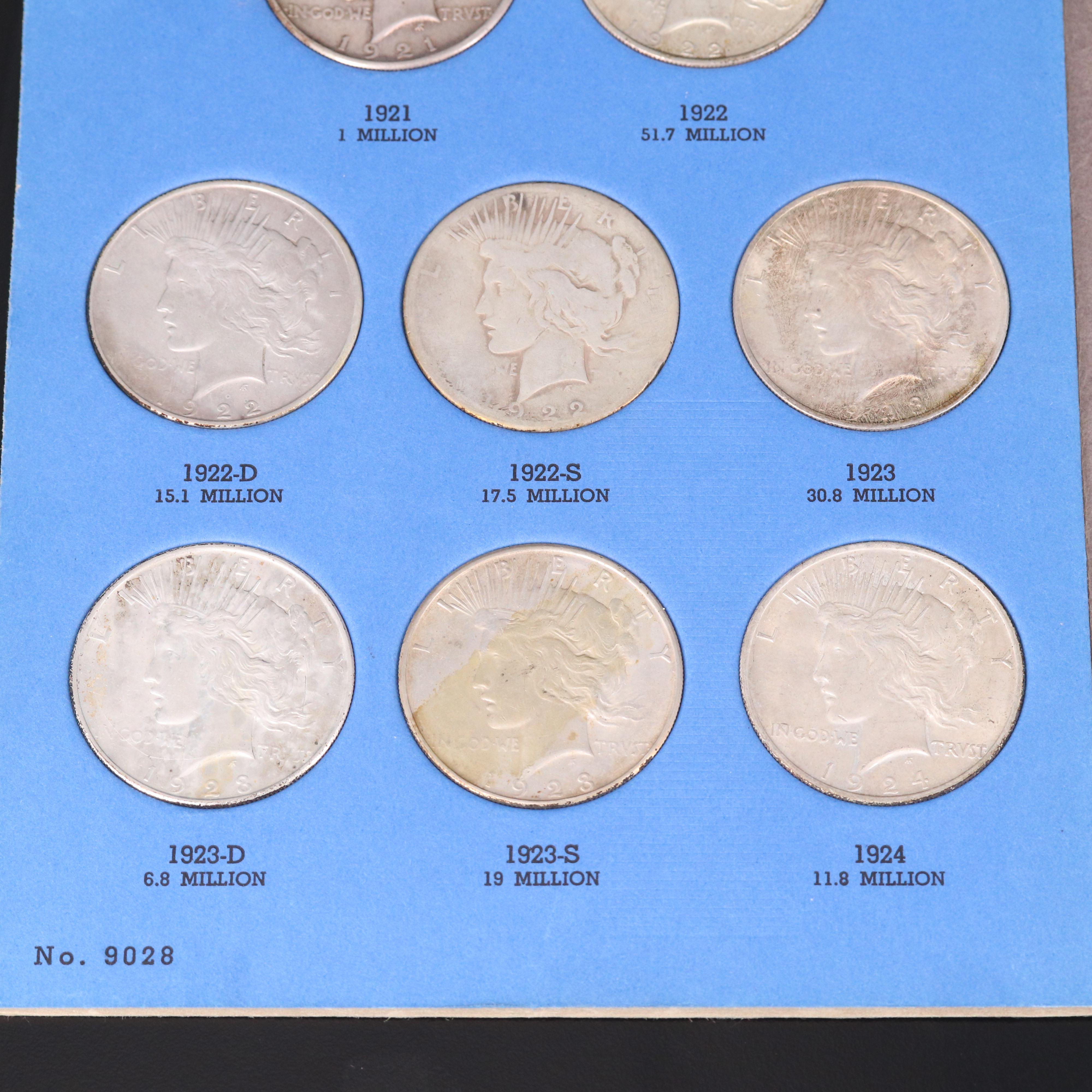 Complete Peace Silver Dollar Collection | EBTH